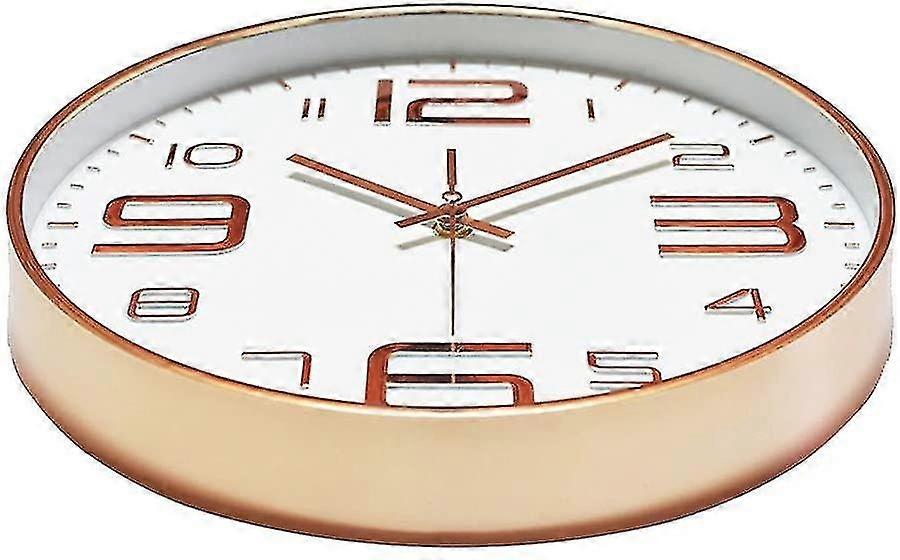 Modern, Quartz, Silent, Wall Clock / Silent Sweeping Second Hand ...