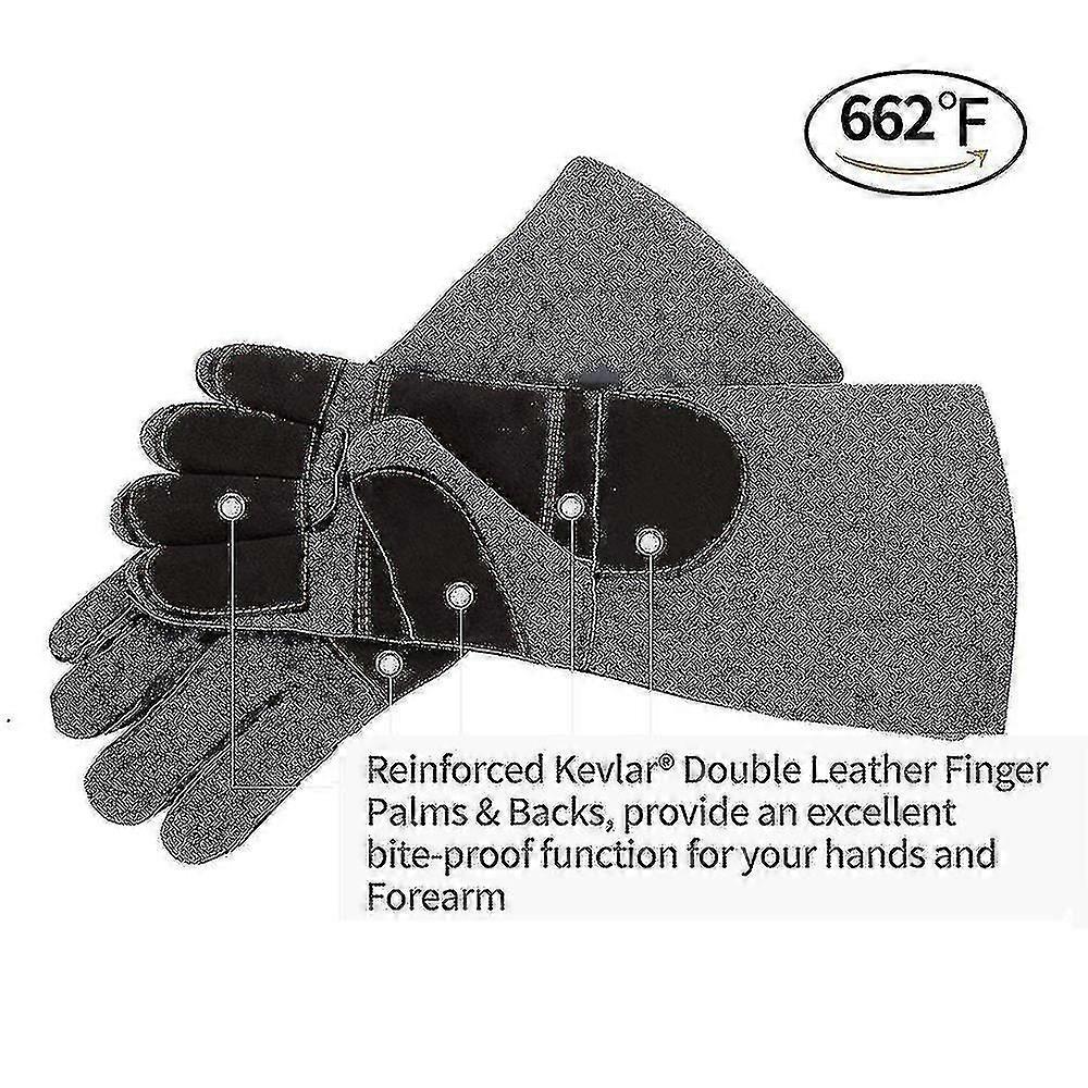 Anti-bite Safety Bite Gloves Pets Grasping Biting Protective Gloves ...