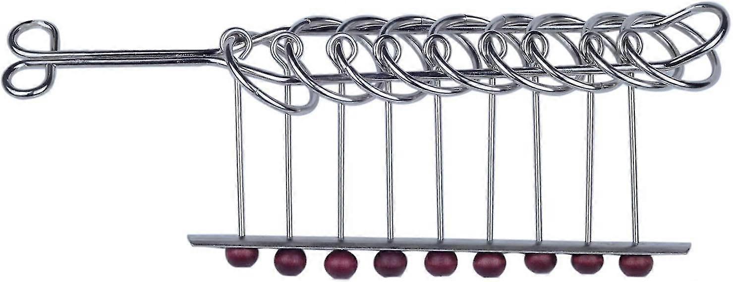 Suxm Adult Puzzles - 9 Linked Rings Brain Games - Brain Teasers For ...