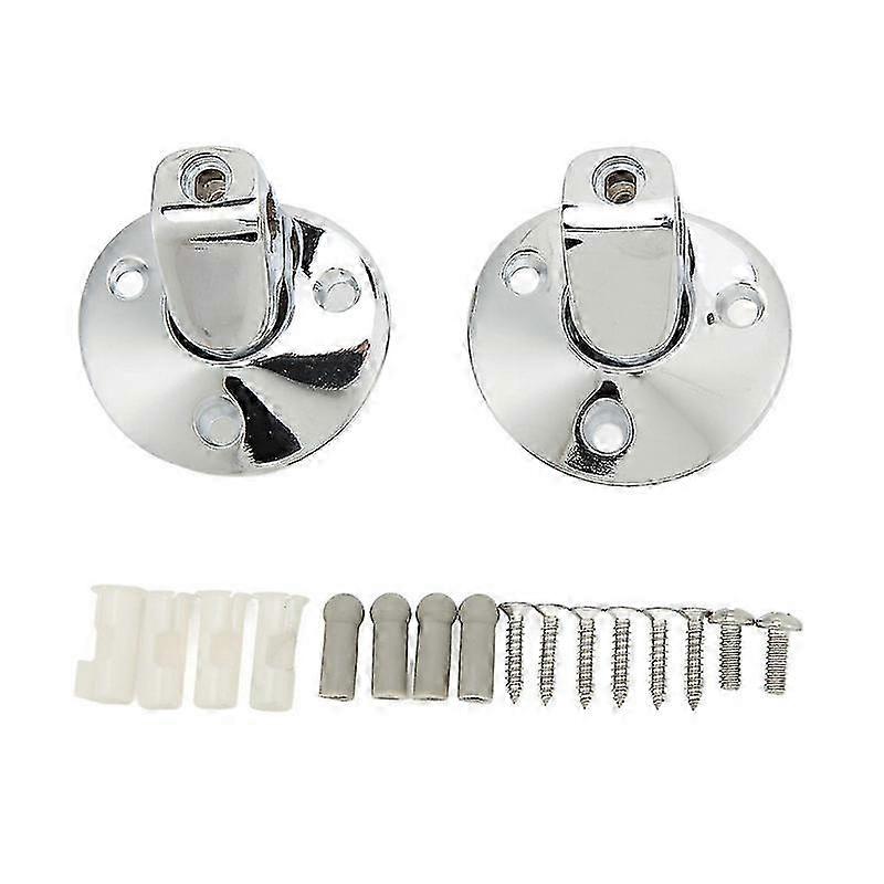 1967-1969 Camaro Chrome Plated Sun Visor Support Brackets with Screw ...