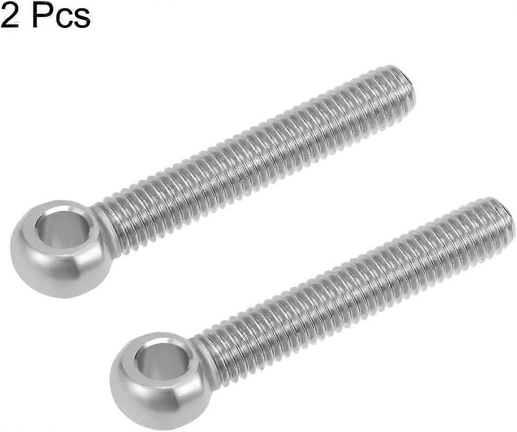2pcs Eye bolt lifting ring M8 x 50mm stainless steel 304 thread | Fruugo UK