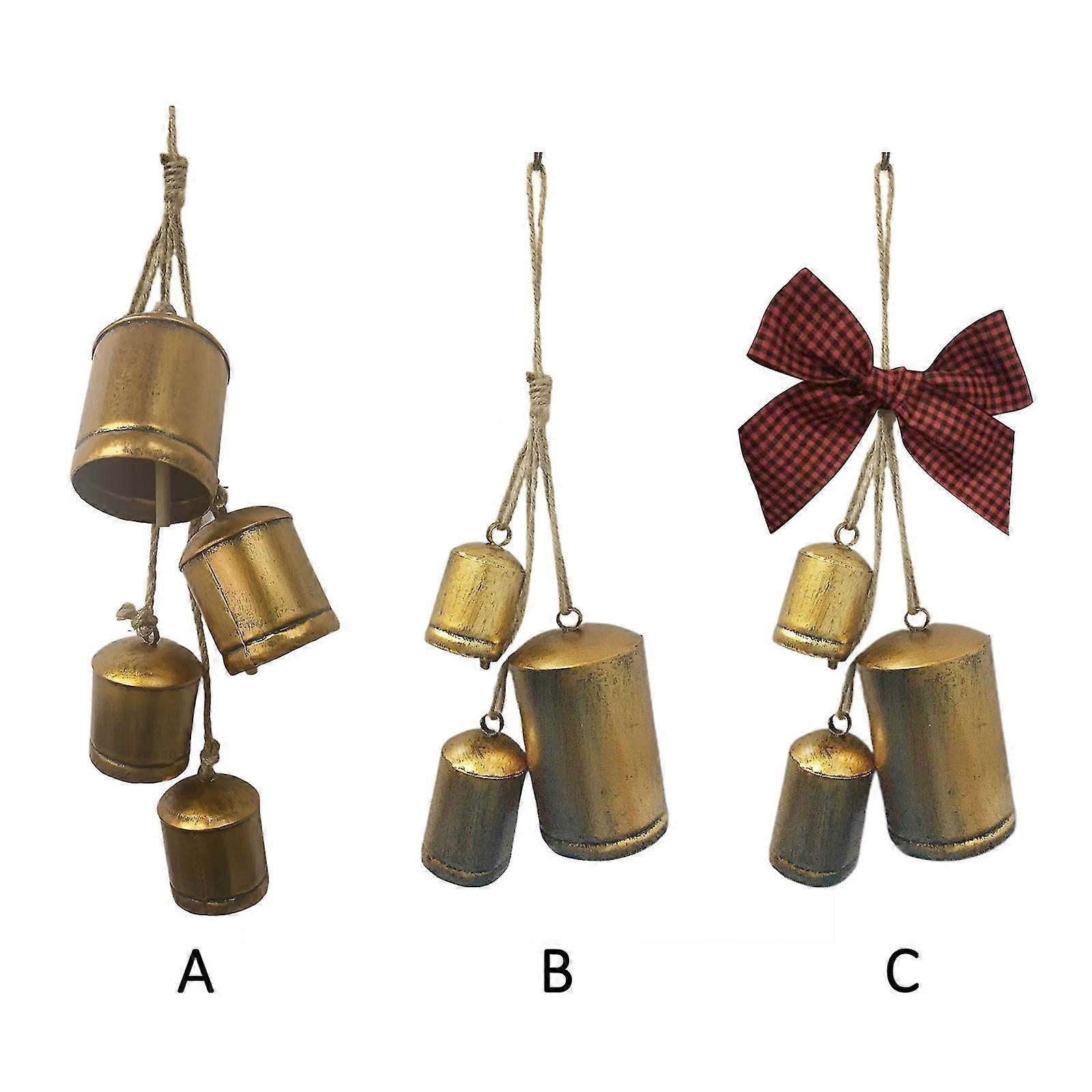 Handicrafts Cliftina Shabby Metal Cow Bell Chic Country Style Cowbell ...