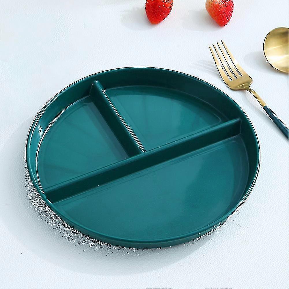 Portion Control Dinner Plate For Adults With 3 Compartments - Home ...