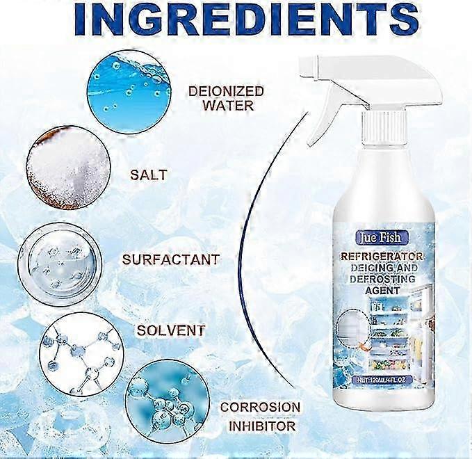 Fridge Freezer Defrosting Spray Powerful Defrost Spray for Fridge ...