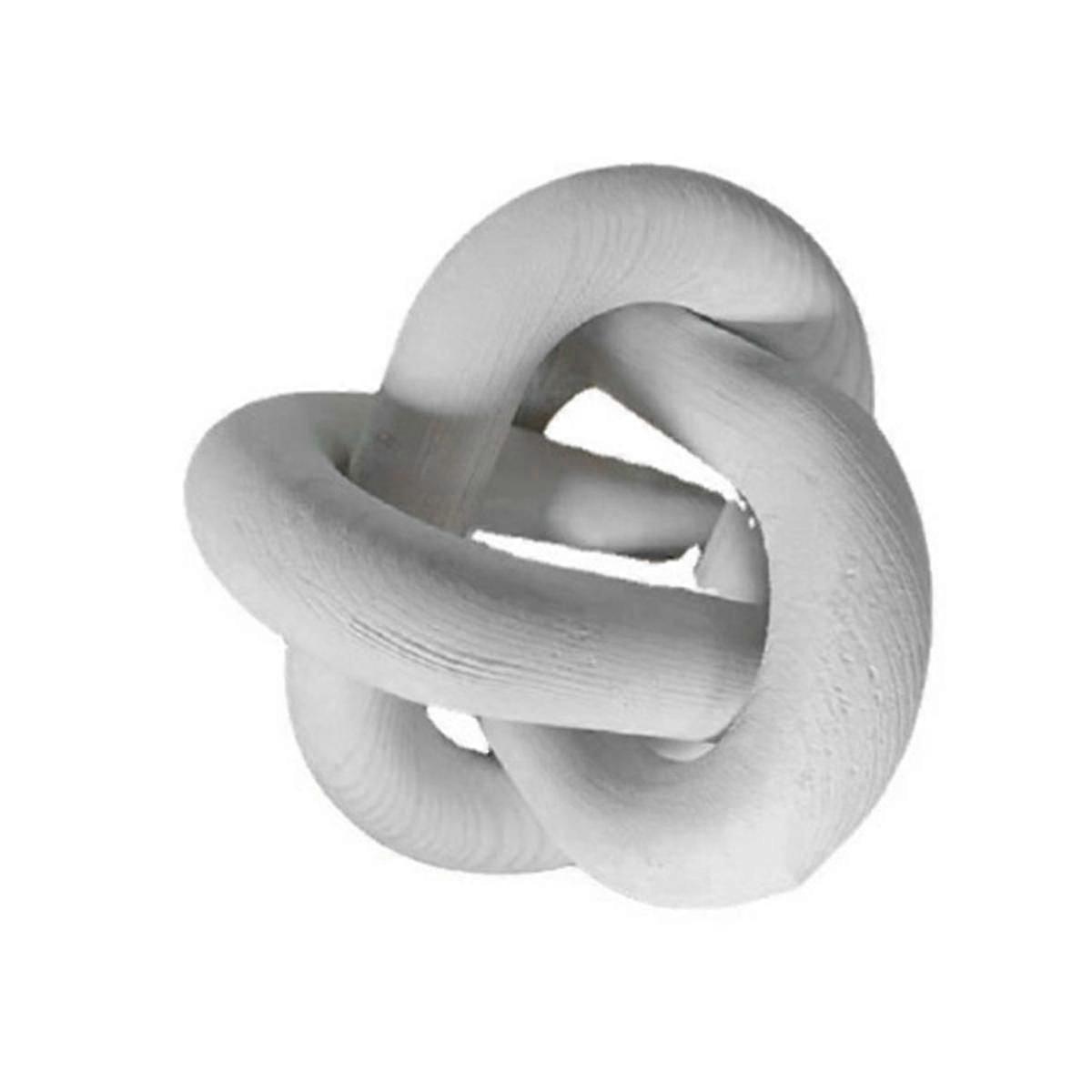 Wood Chain Link Decor 3 Link Wood Knot Decor Hand Carved Decor Modern ...