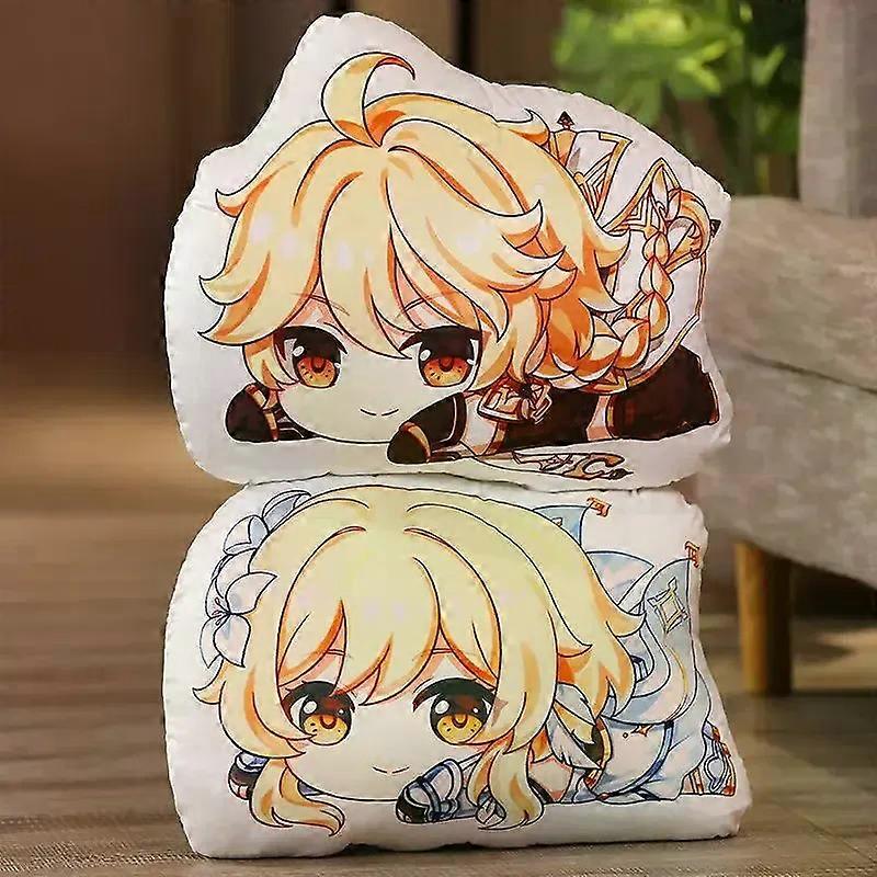 Gaibosi Genshin Impact Plush Pillow Anime Plushie Sofa Cushion Paimon ...
