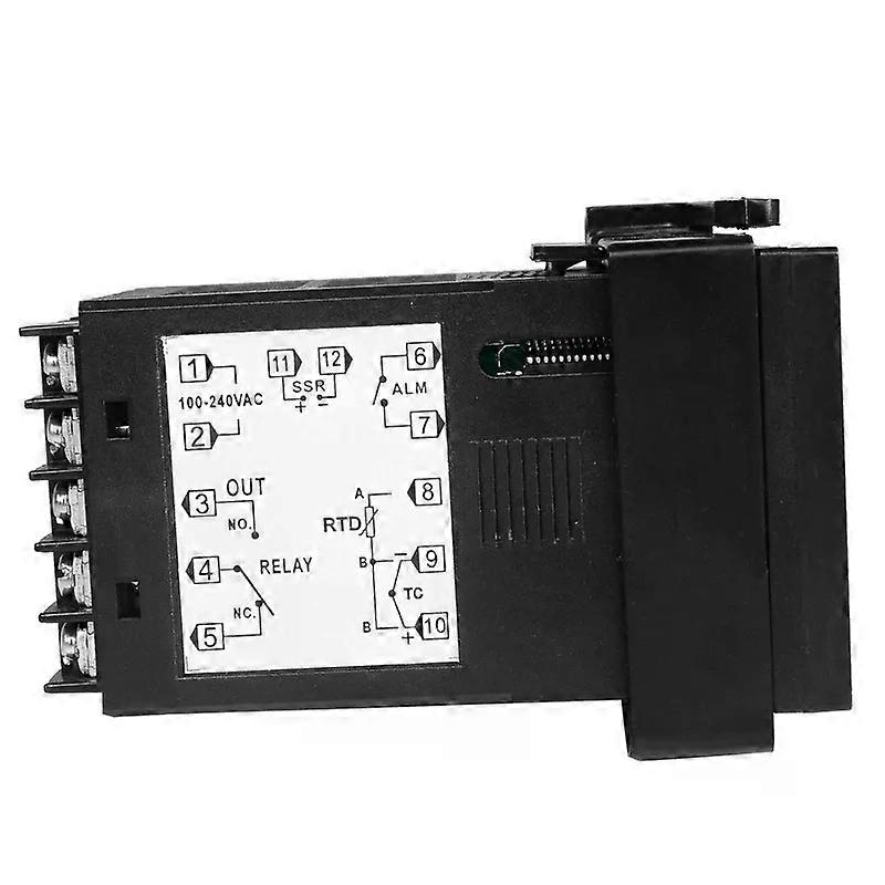 SINOTIMER MC101 Digital Display PID Temperature Controller Celsius/Fahrenheit Modes Sensor Input ...