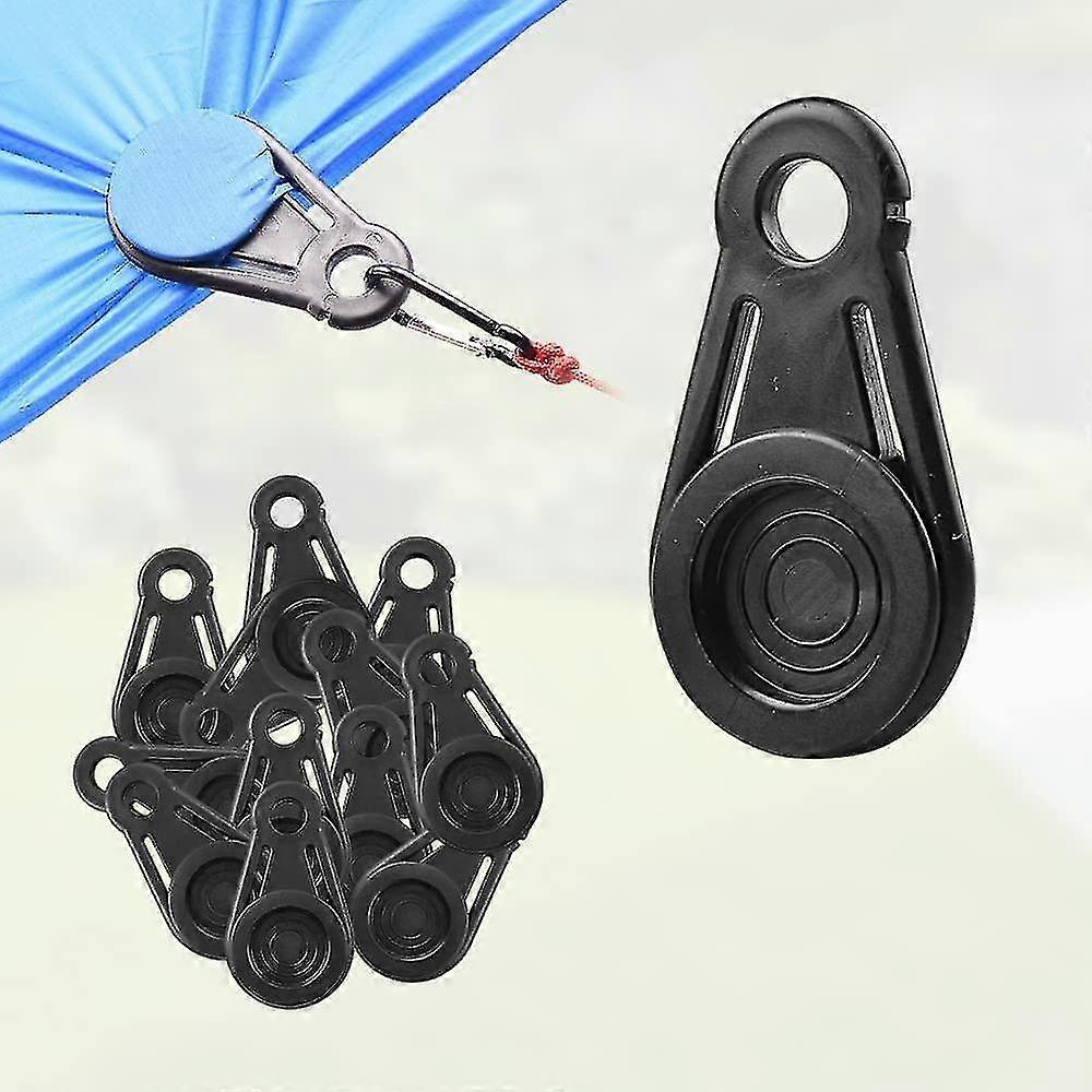 100 Heavy Duty Shade Cloth Clips, Lock Grip Plastic Clamps for ...