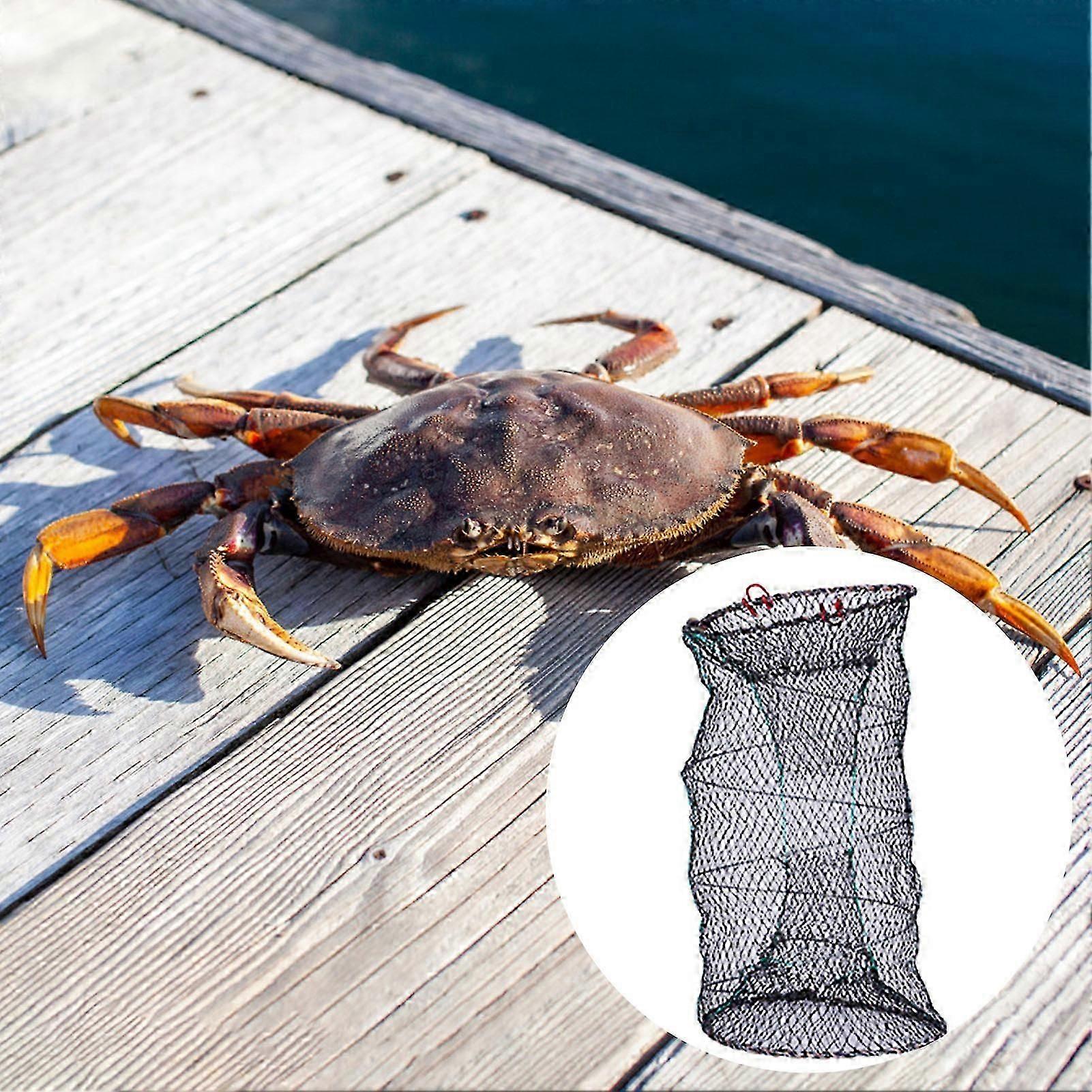 Collapsible Fishing Traps Nets Portable Cast Net Fish Trap Crawfish ...