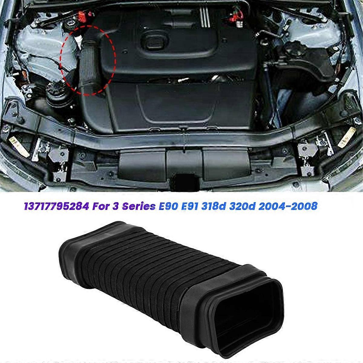 Car Engine Air Intake Hose Rubber Dust Cover 13717795284 for BMW 3 ...