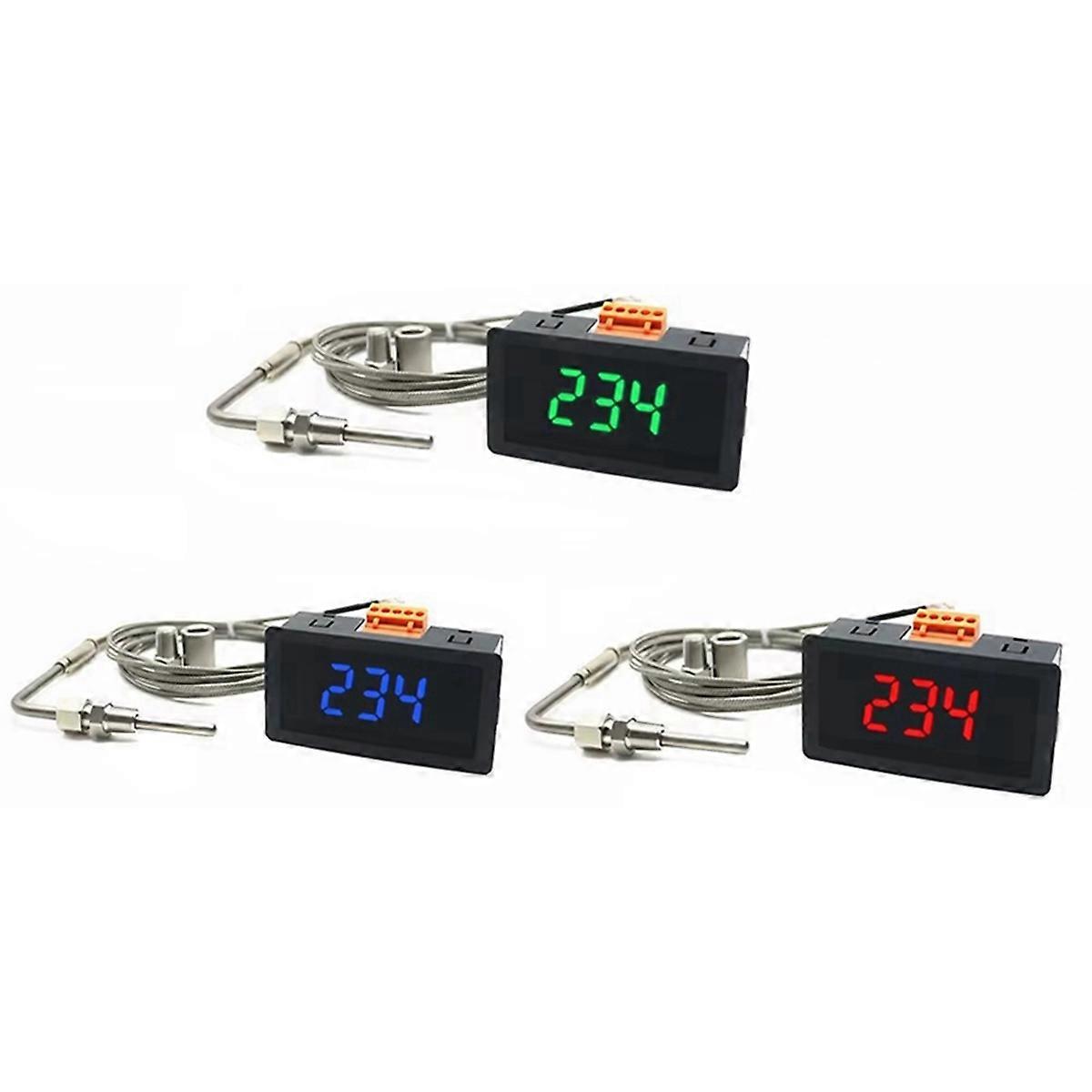 LED Meter with EGT Sensor Temperature Sensor Soldering Bundle Kit C ...