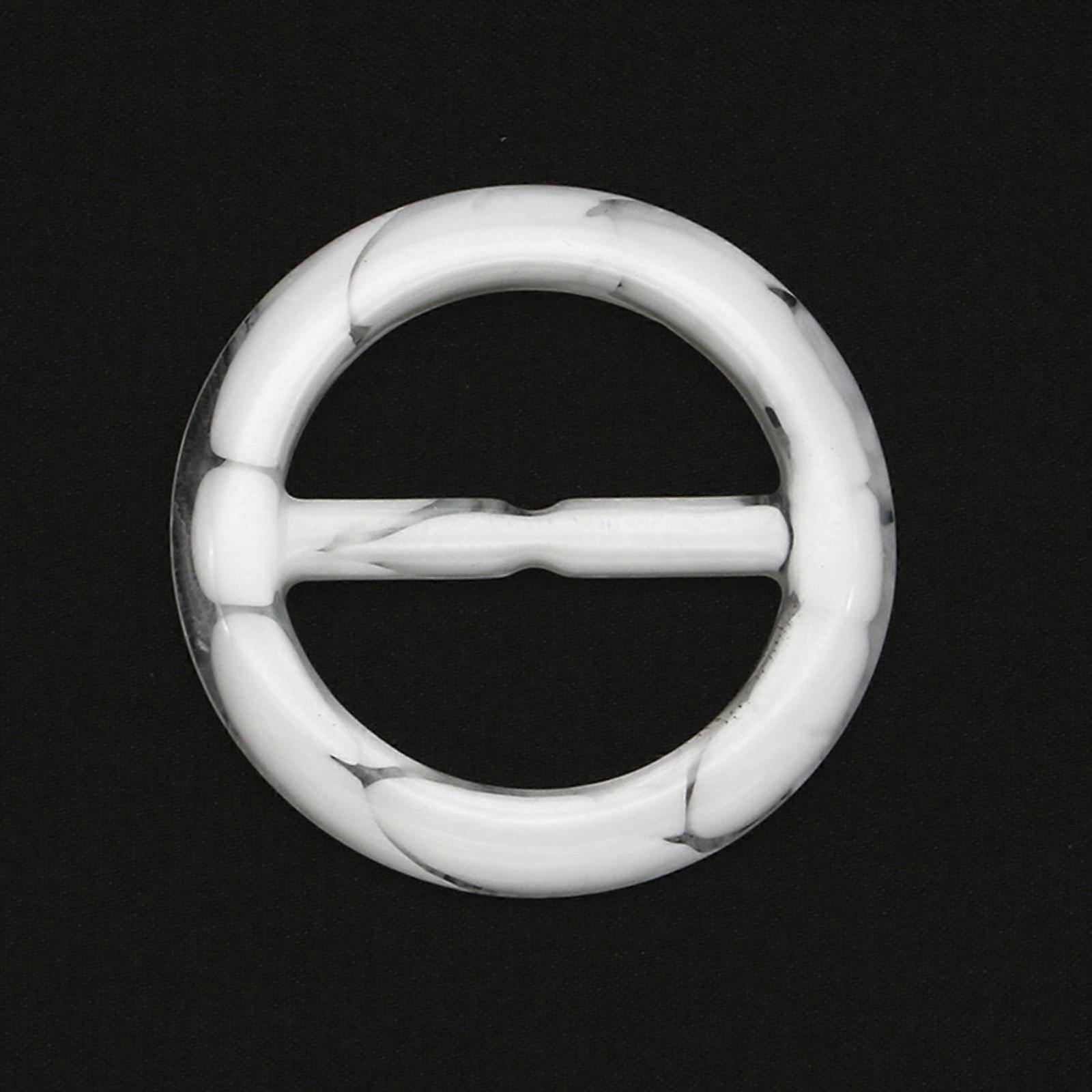 Stylish Black Flower Resin Belt Buckle for Blouse Clasp DIY Clothing ...