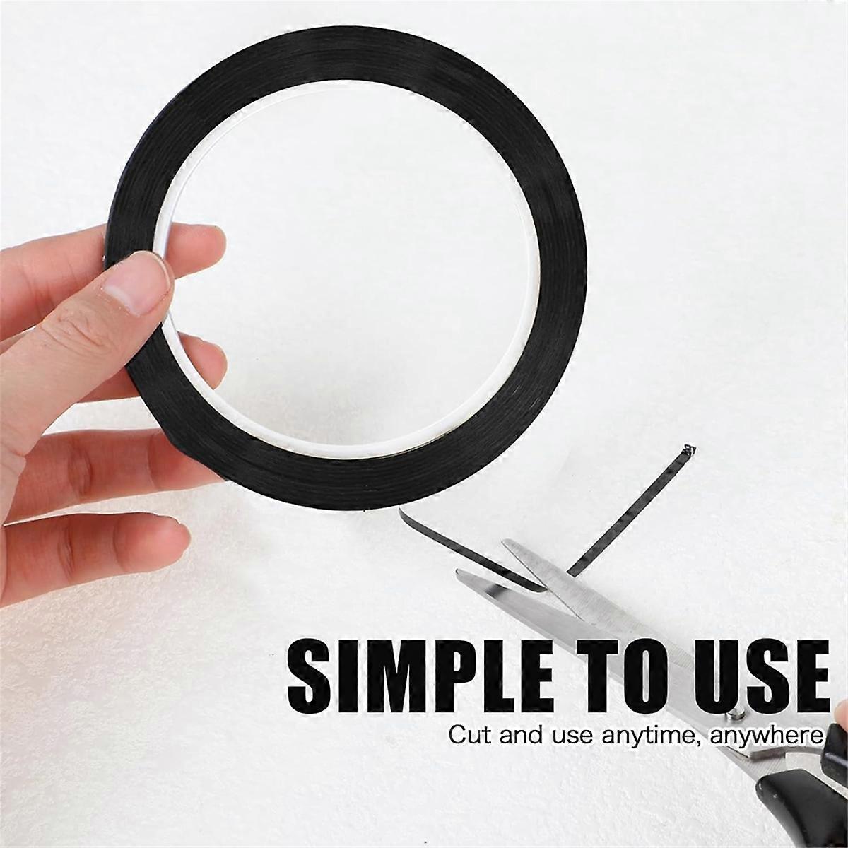 10 Rolls 1/8 Inch Whiteboard Tape Thin Tape for Dry Erase Board Self ...