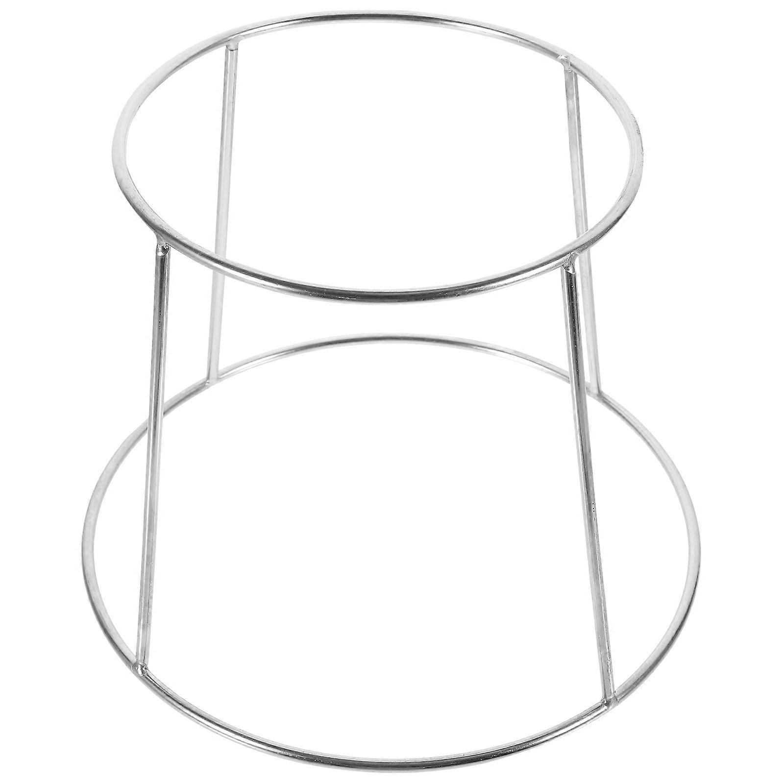 Stainless Steel Seafood Display Rack Double Holder Stand Buffet Serving ...