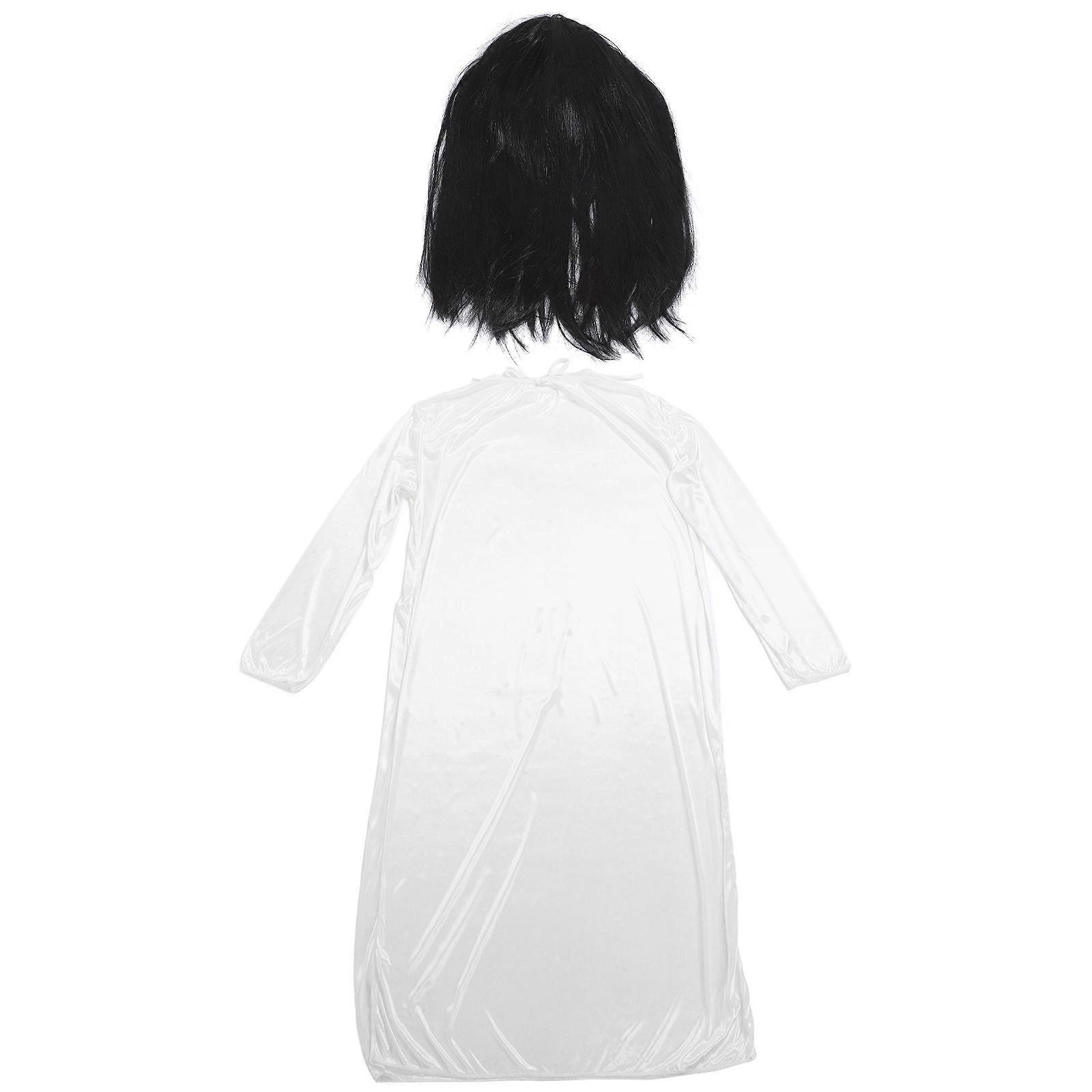 Ghost Bride Dress White Suit Scary Suit for Halloween Dance Party ...