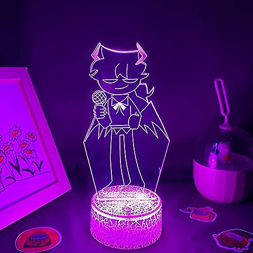 Veeki Hpqnl-friday Night Funkin Game Figure Selever 3d Led Lava Lamp ...