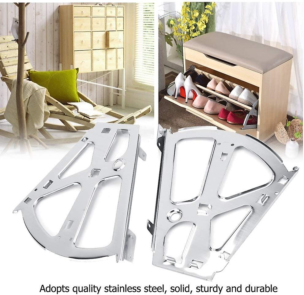 2pcs Shoe Hinges, Stainless Steel Drawer Hinges for Cabinets Turing ...