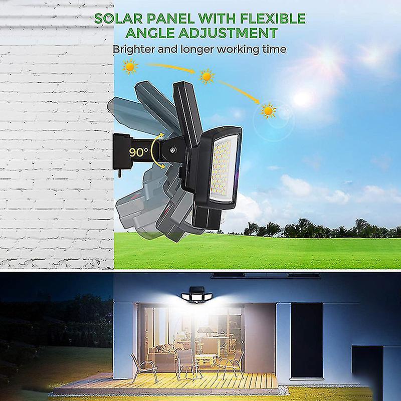 Led Solar Flood Lights Outdoor, Motion Activated Security Lights,high ...