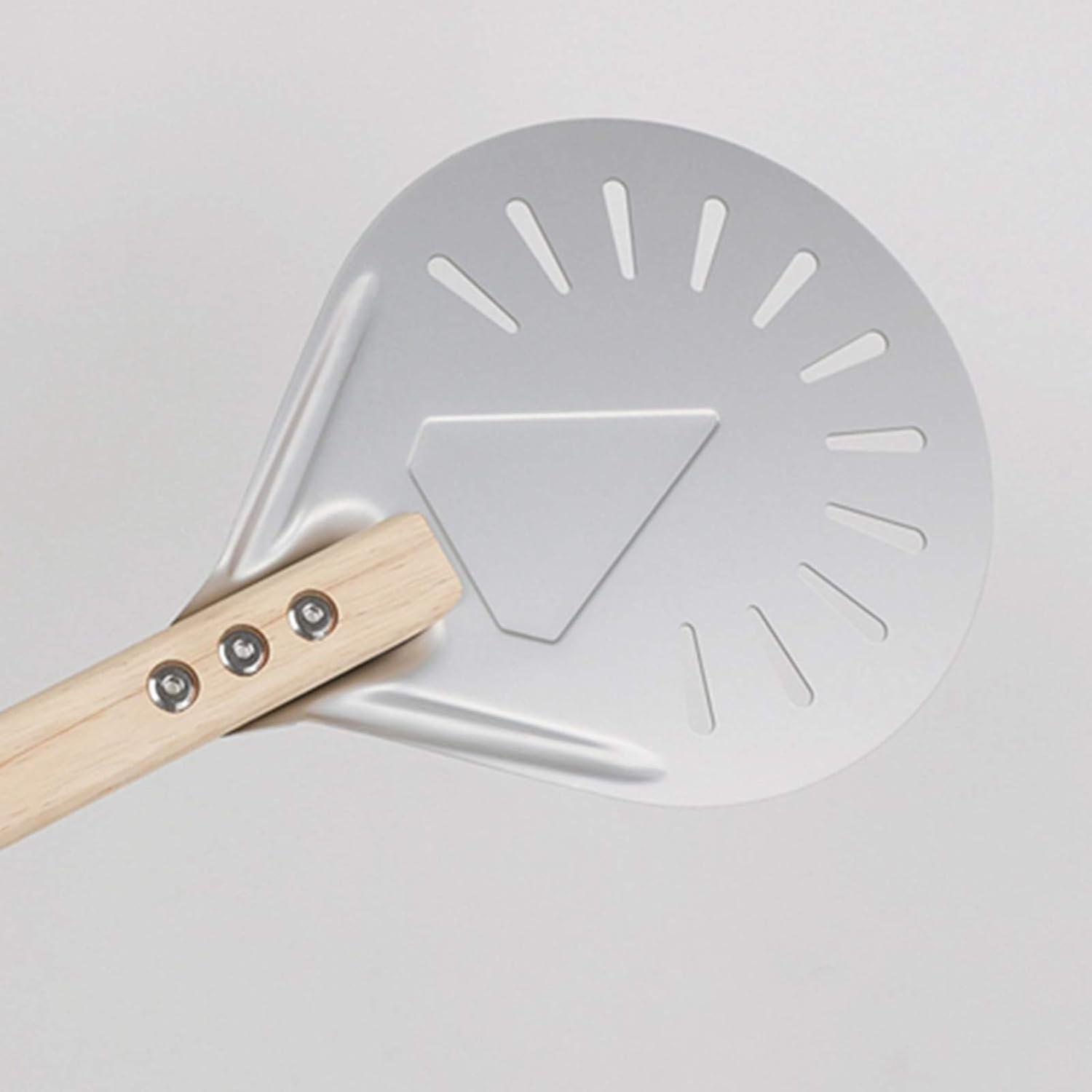 Professional Pizza Turning Peel,Long Handle 7/8/9 Inch Perforated Pizza ...