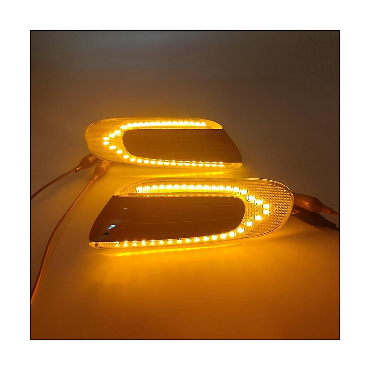 1 Pair Car Led Side Light Blackened Shell For Mini F55 F56 F57 2014 ...