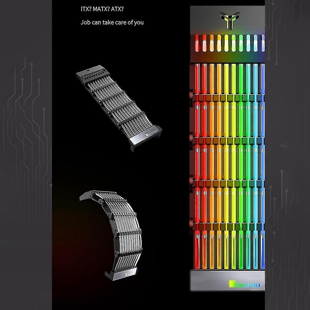 Psu Extension Cord RGB Trunk Cover Rainbow Bridge for 24 Pin Atx Cable ...