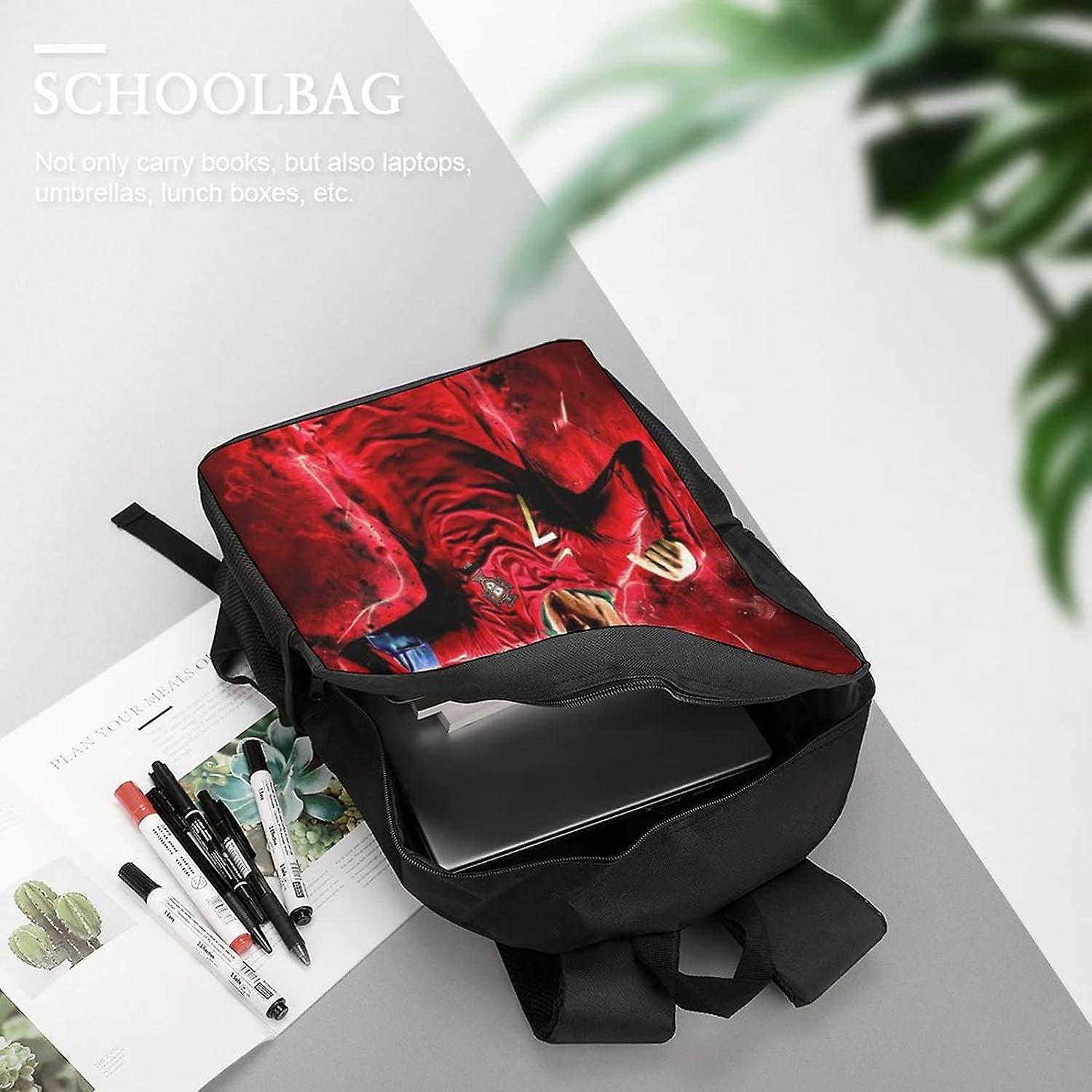 Ronaldo Kids Backpacks Football Player School Bags for Secondary ...