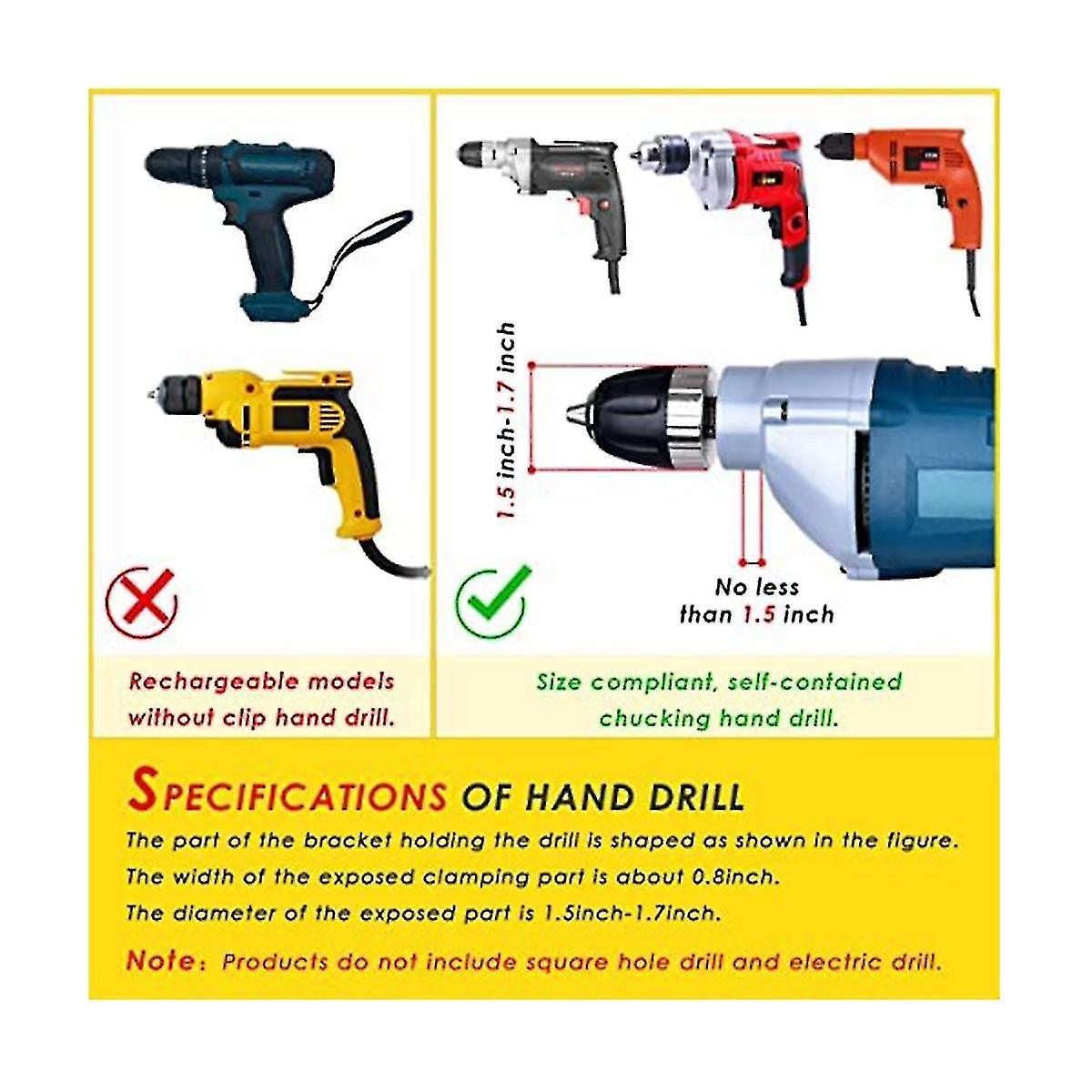 Square Hole Drill Bit Adapter For Installation And Disassembly ...