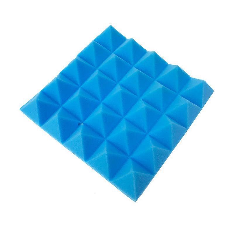 12pcs Pyramid Acoustic Foam Tile Home Studio Sound Treatment ...