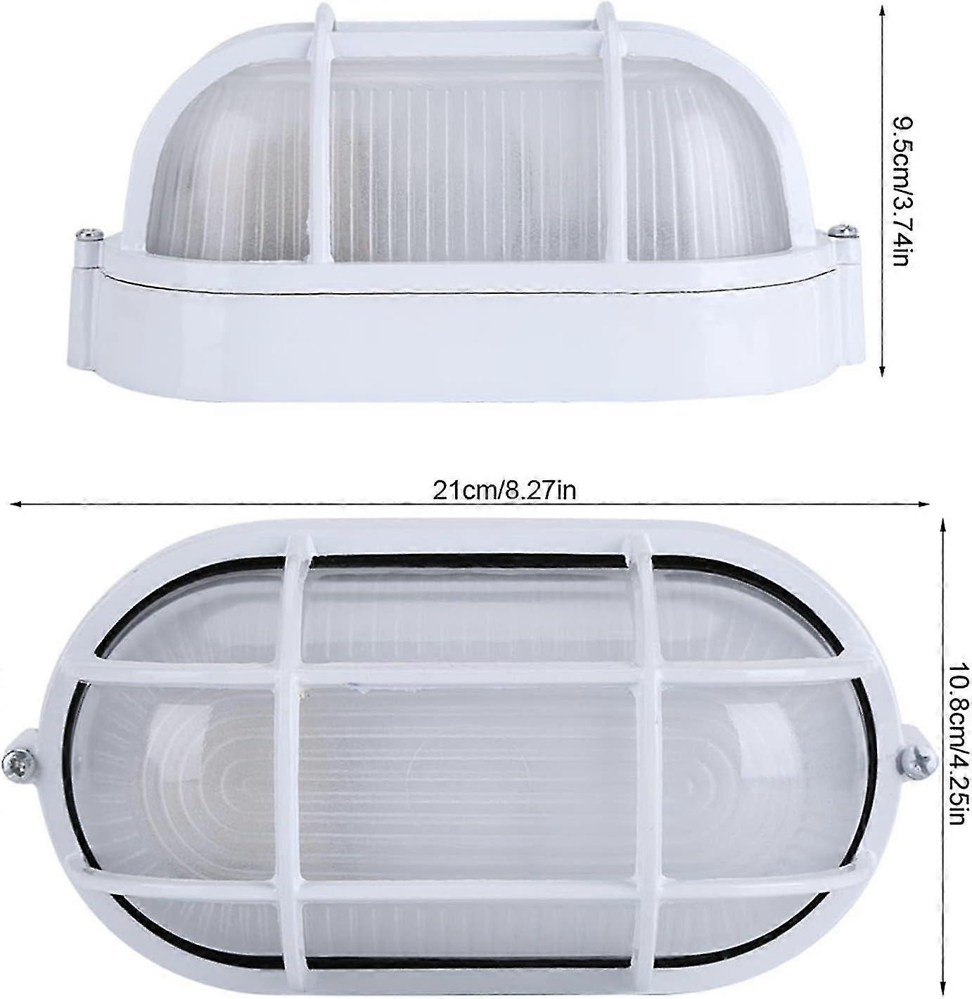 Steam Room Light Bulkhead Light For Wet Location Wall Or Ceiling Round ...