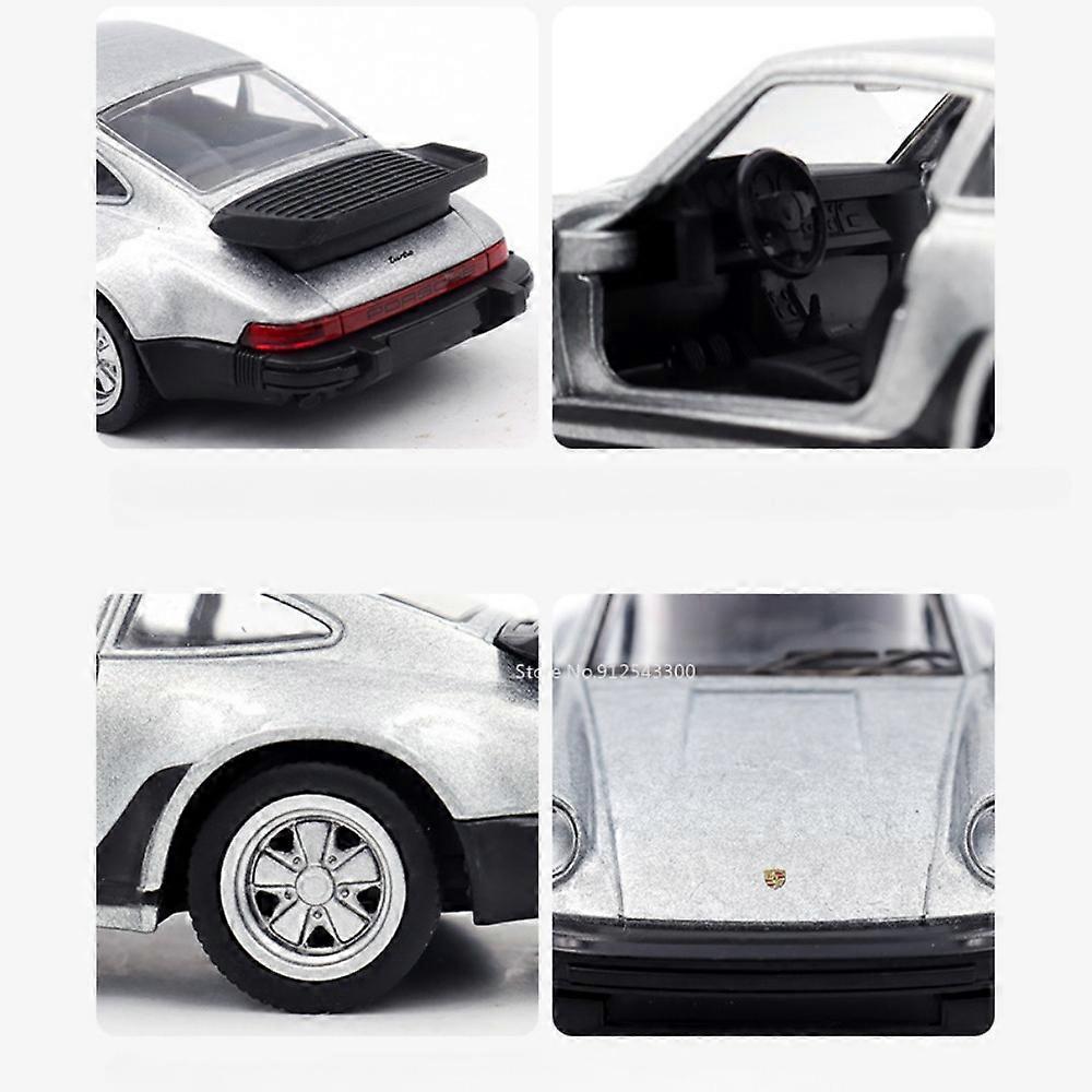 1/36 Scale Porsche 911 Turbo Toy Car Model Alloy Diecast Retro Racing ...