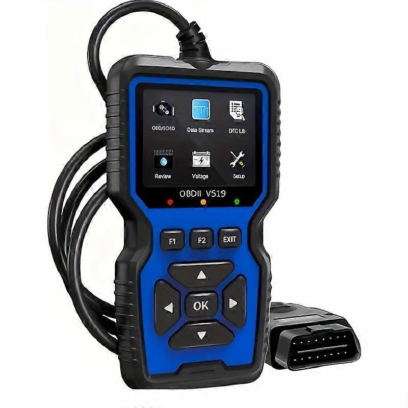 V519 Car Diagnostic Scanner, OBD2 Live Data, Engine Fault Codes ...