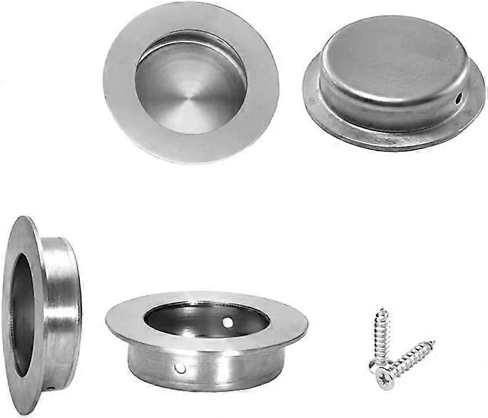 Sliding Door Handle 6 Pieces Sliding Door Handles Stainless Steel Round ...