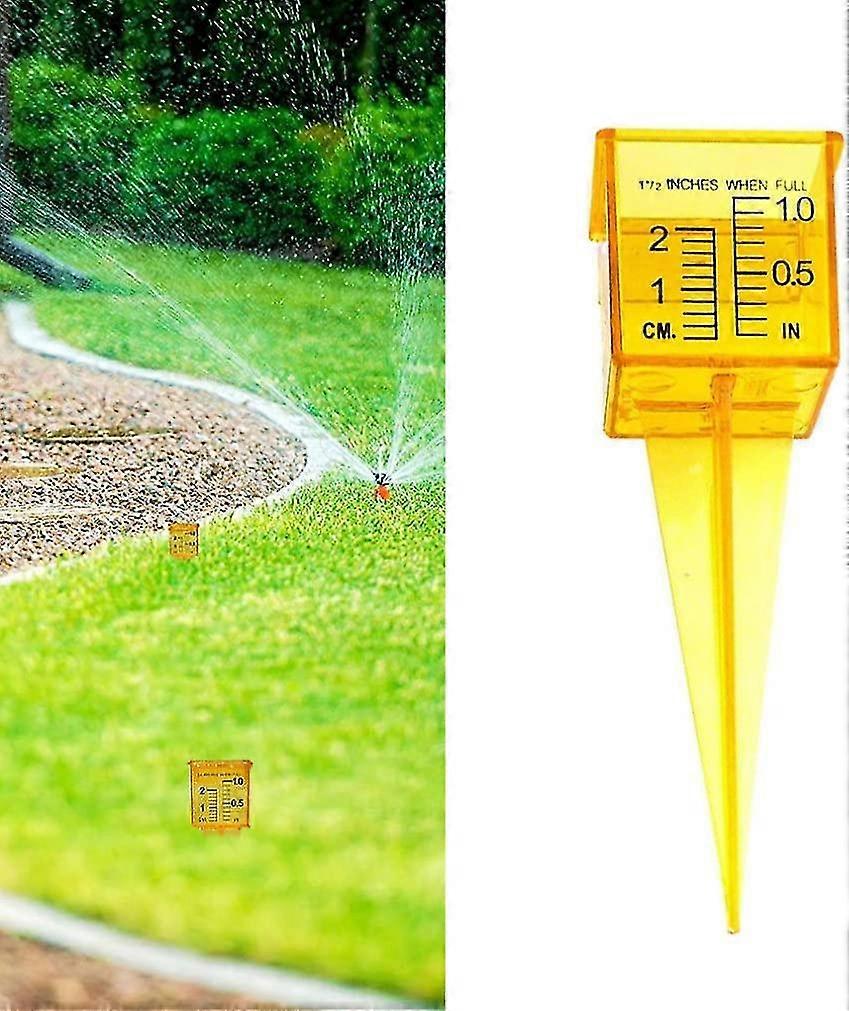 10pcs Garden Rain Gauge Rain Measuring Gauge 1.5inch Rainfall Measuring ...