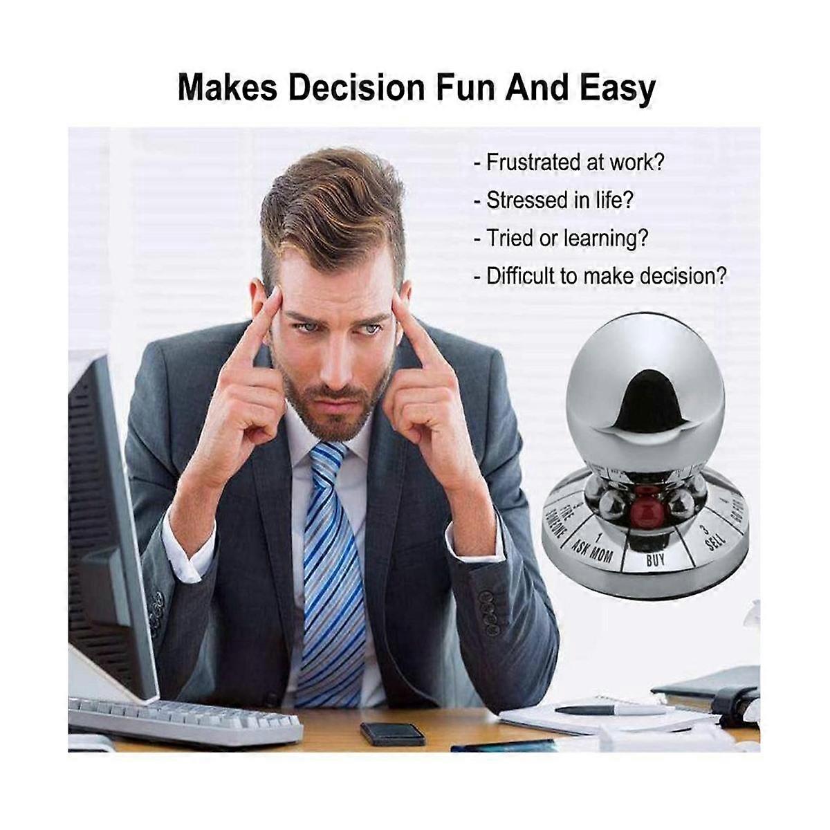 Prophecy Fate Decision Ball Decision Maker Ball Home Office Anti-Stress ...