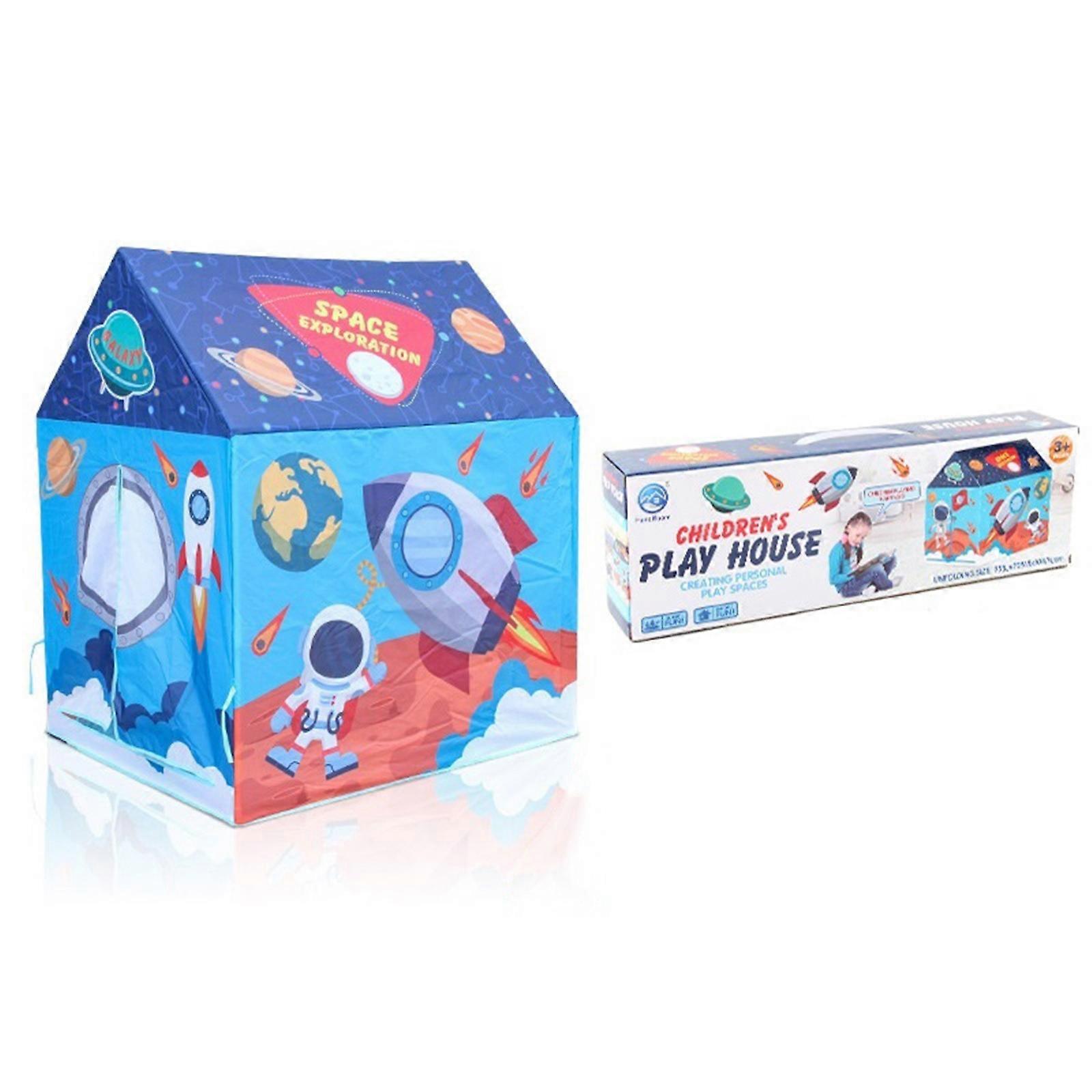 Bluey Toys Spel Huis Kinderen DIY Tent Spelen Tent Kinderen Doen alsof ...