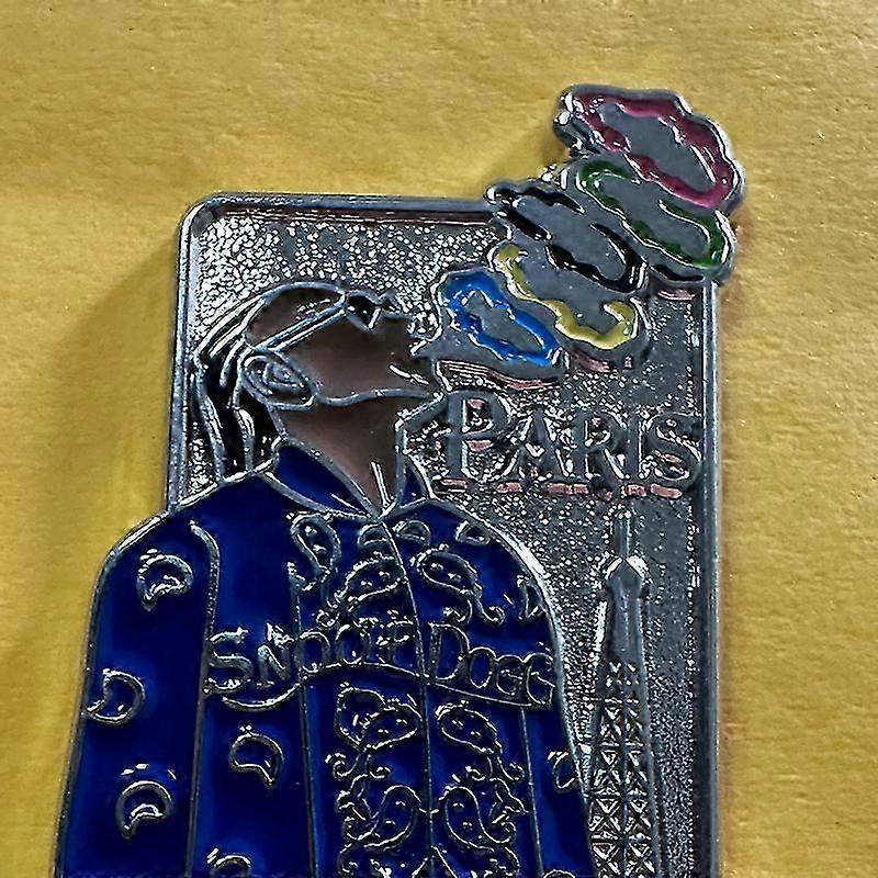 2024 Snoop Dogg Enamel Pins Pin Hiphop Rock Fashion Jewelry Brooches ...
