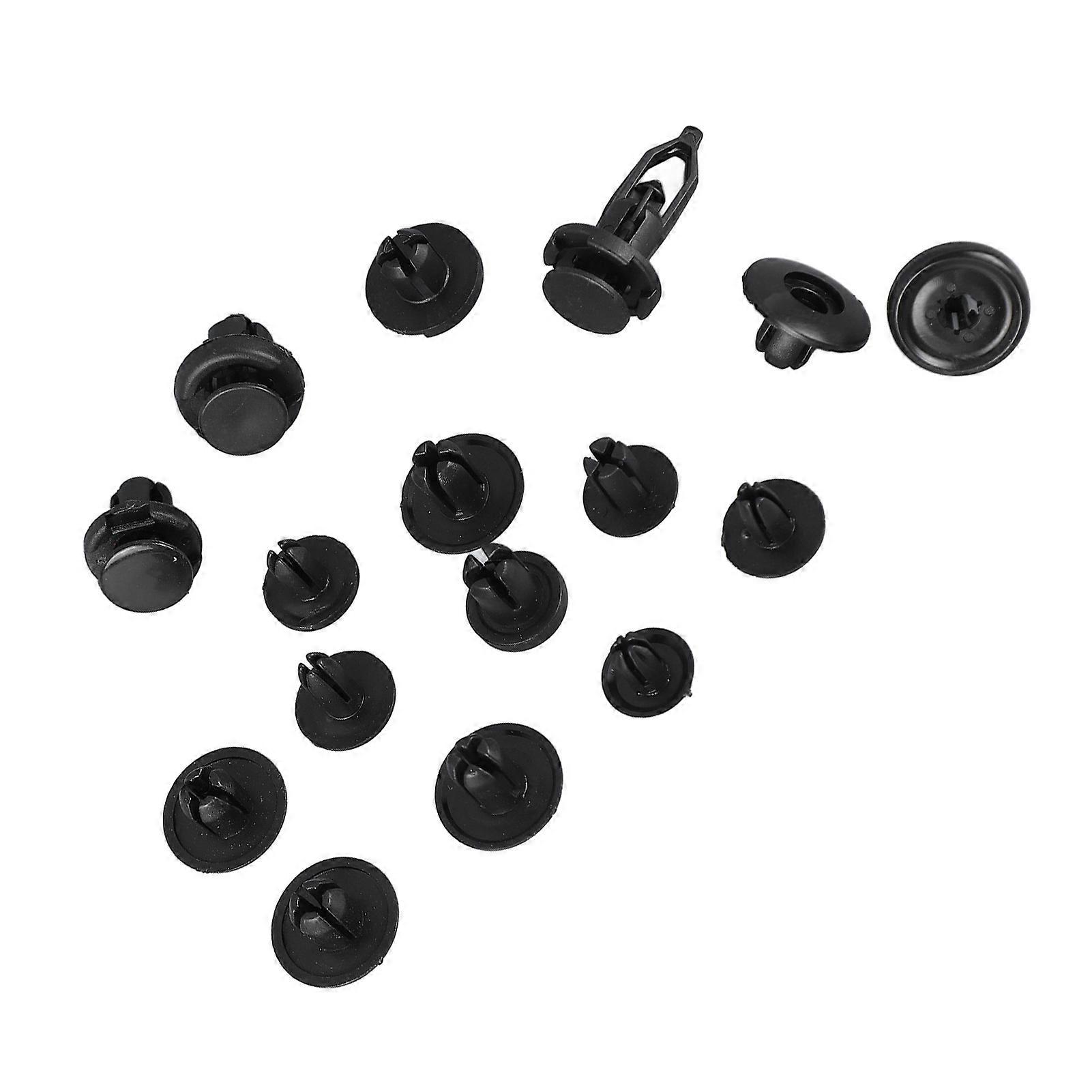 630PCS Car Clips Kit Plastic Mudguard Fastener Rivet Clips Retainer ...