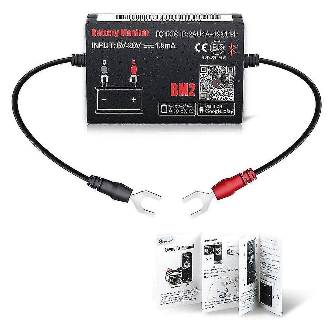 Bluetooth Bm2 12v Battery Monitor Car Battery Analyzer Test Battery ...