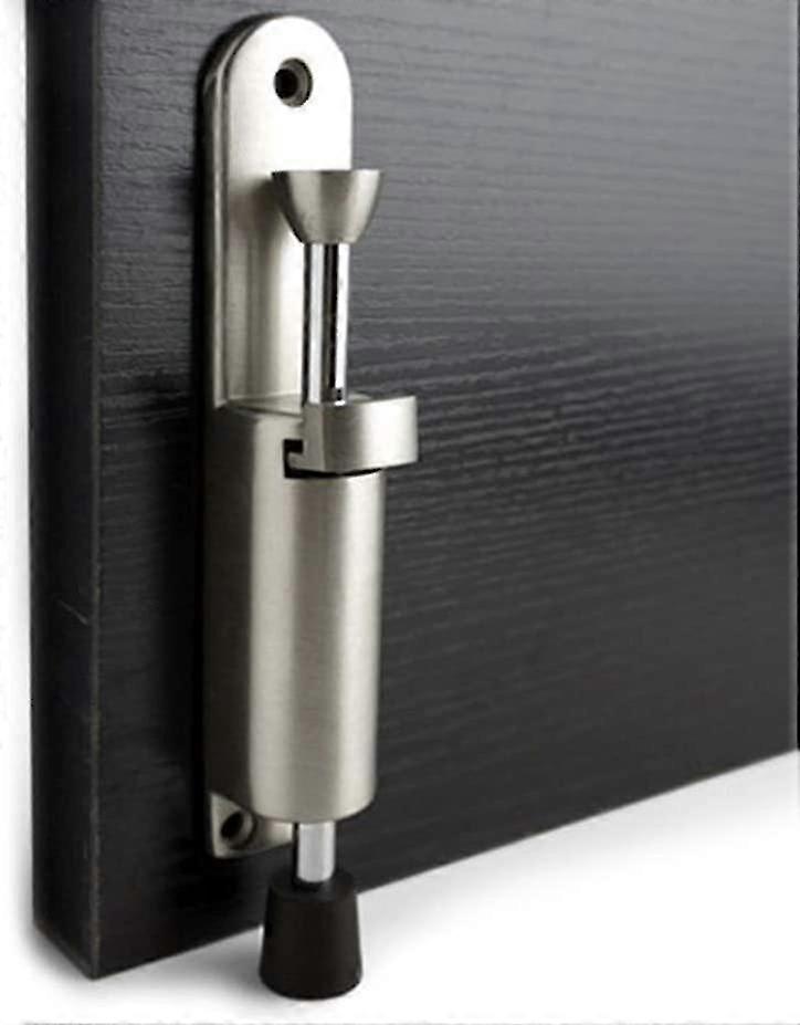 Door Stops, Retractable Door Stop Heavy Duty Spring, Stainless Steel ...