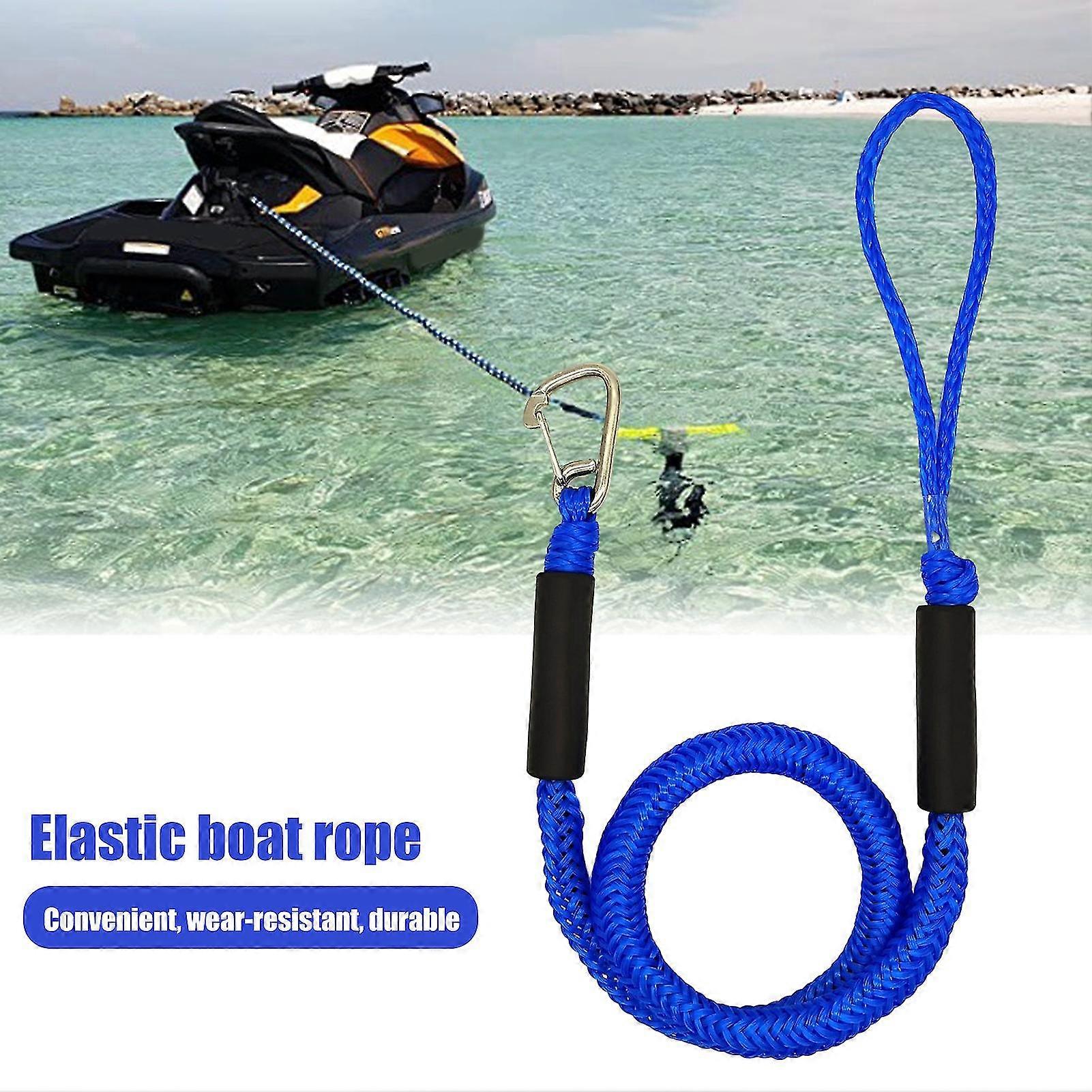 Boat Bungee With Stainless Steel Hook High Elasticity 2200lbs Buoyant ...