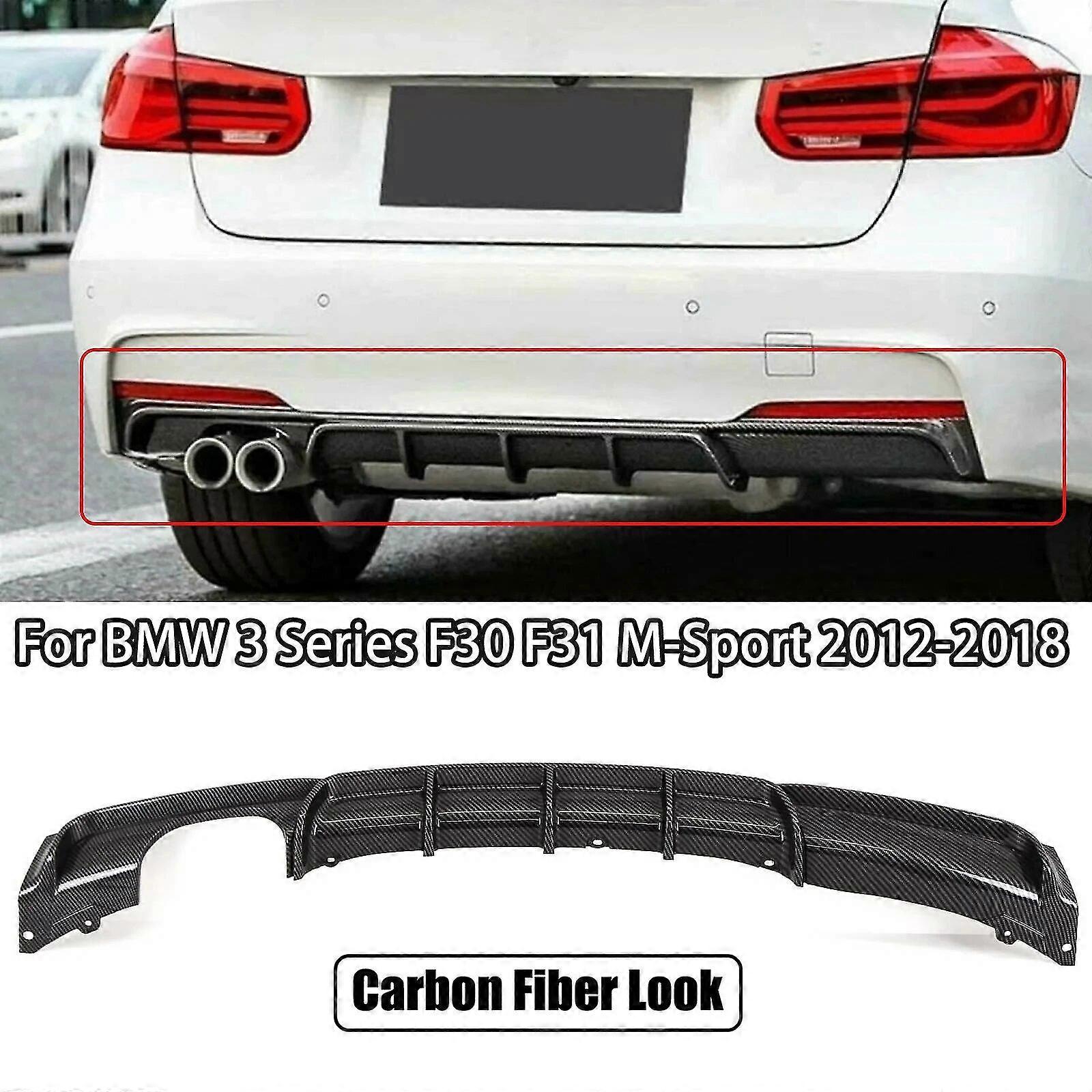 Rear Bumper Diffuser Splitter For BMW 3 Series F30 F31 320i 325i 328i ...