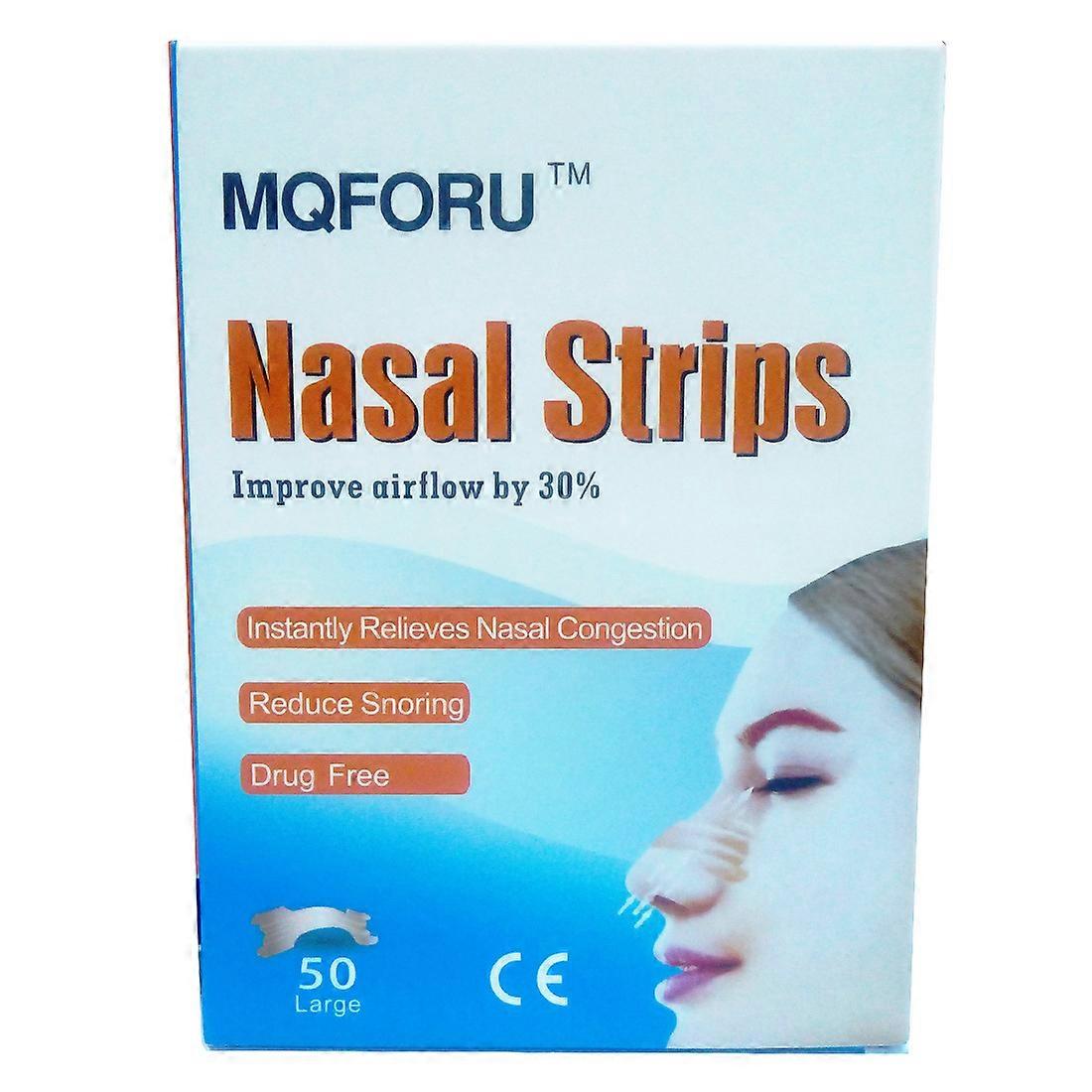 50pcs Adult Ventilation Nasal Patch Nasal Cavity Care To Dredge The ...