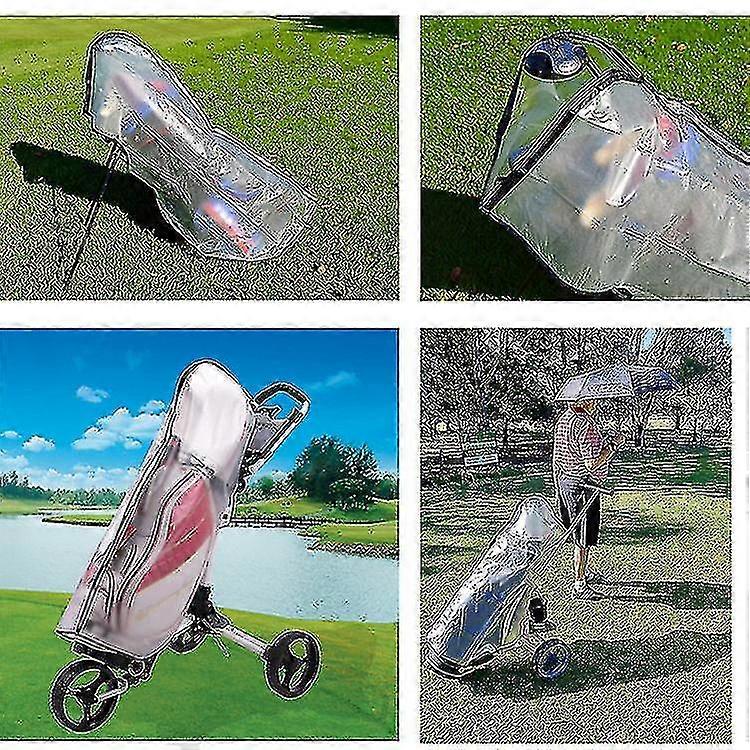 Golf Rain Cover Transparent Golf Bag Cover Pvc Golf Travel Bag Golf Bag ...