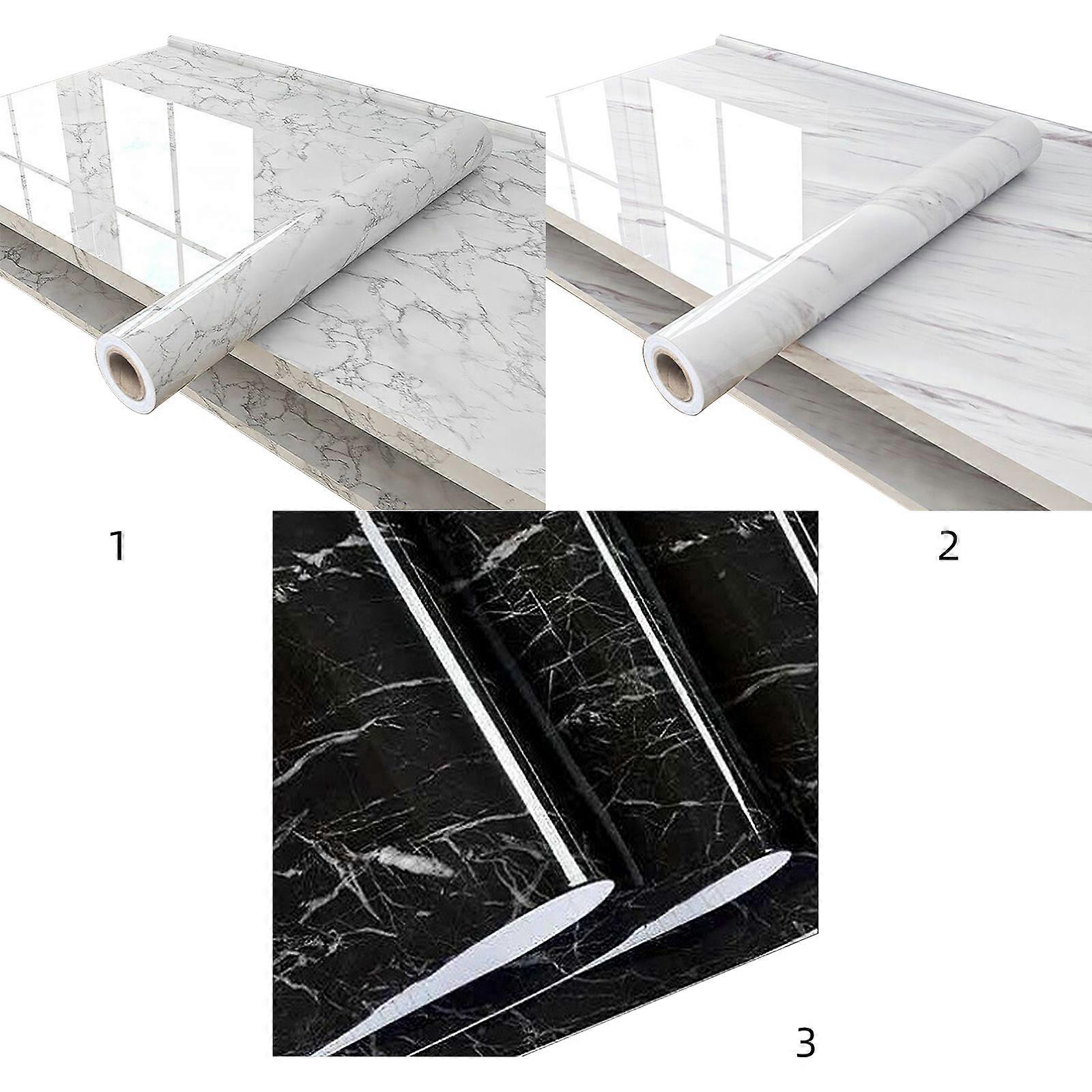 Marble Self Adhesive Wallpaper Kitchen Countertop Sticker Cabinet ...