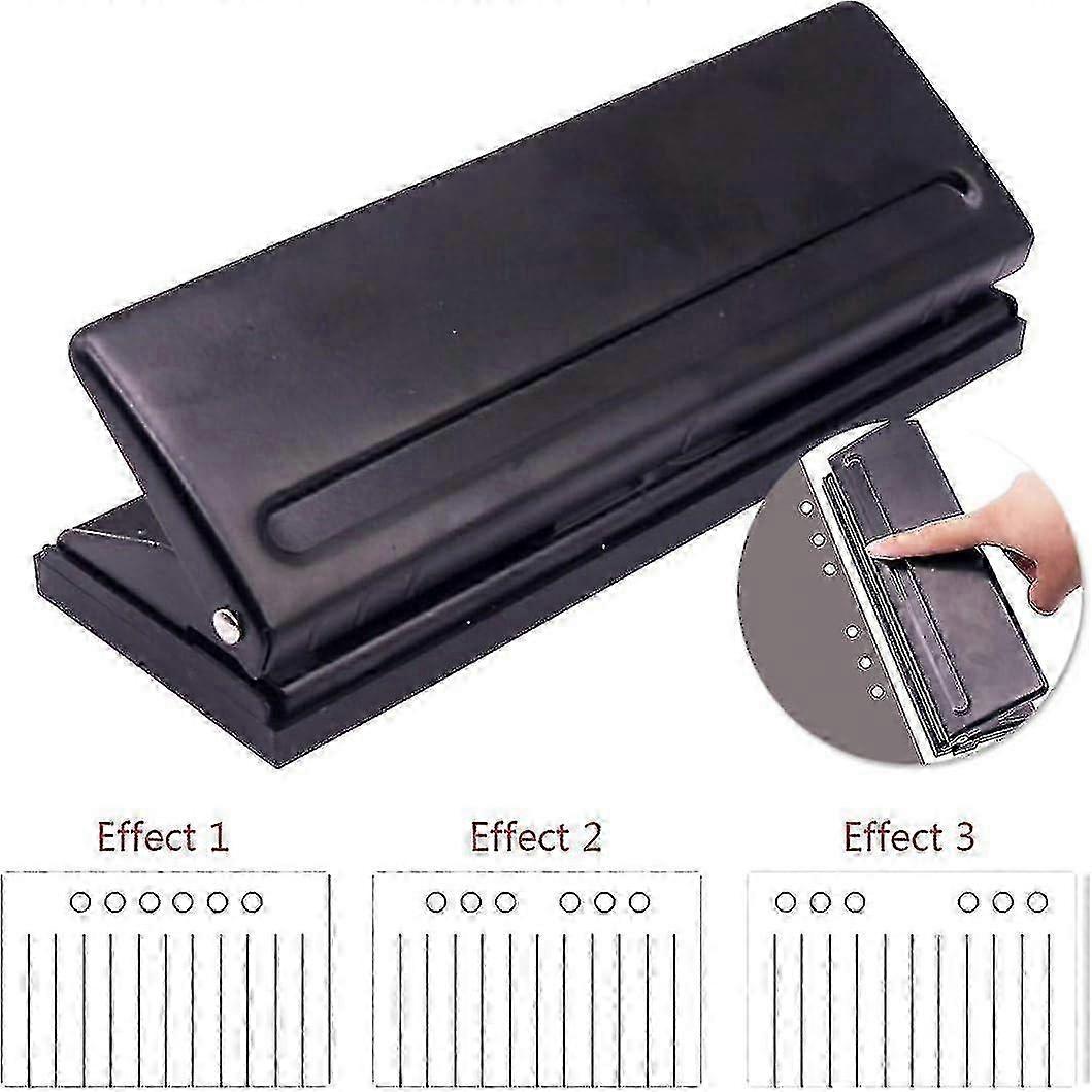 Industrial 6 Hole Punch Binder Hole Punch 6 hole pitch adjustable hole ...