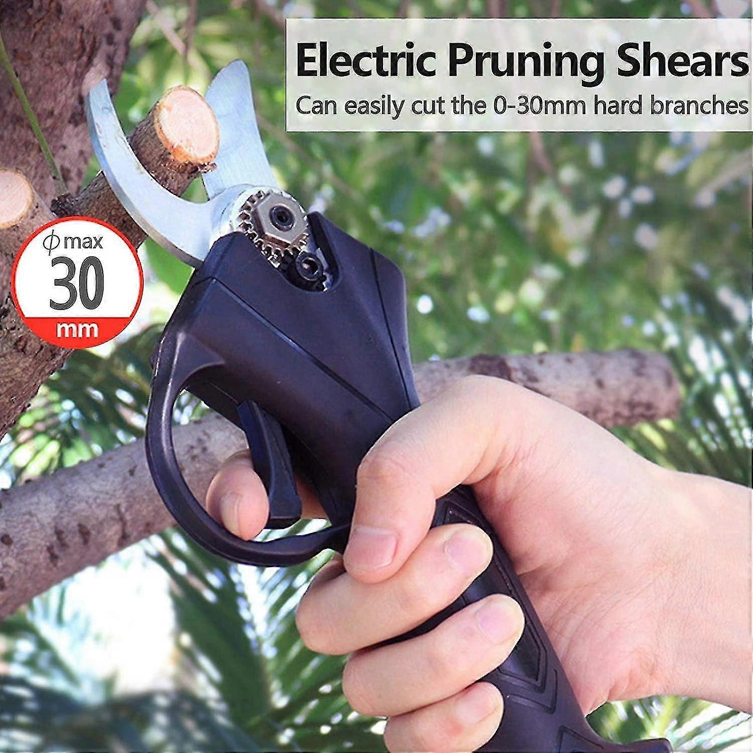 48vf Electric Pruner, Rechargeable Professional Cordless Electric ...
