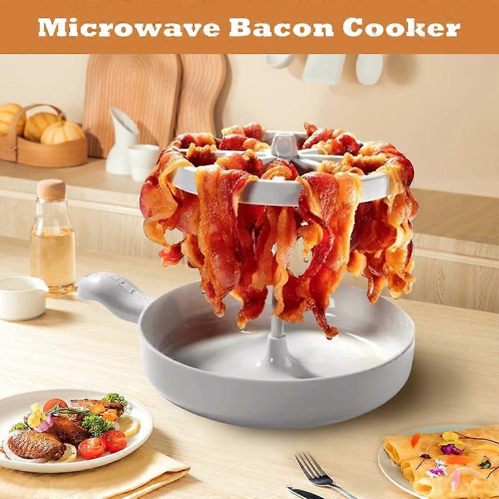 Microwave Bacon Cooker, Microwave Bacon Dish, Bacon Wizard Microwave ...