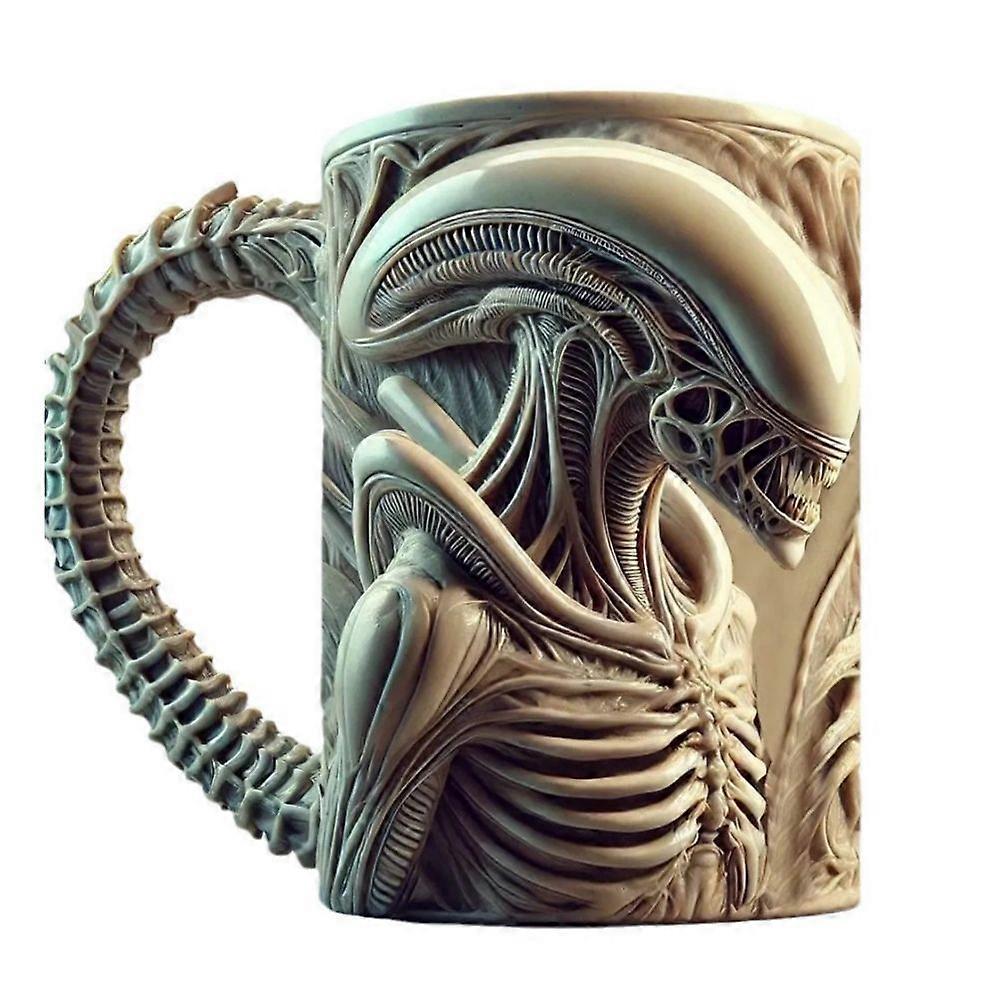 11oz Mug - Alien Drinking Coffee Mug - Gift For Horror Fans | Fruugo UK