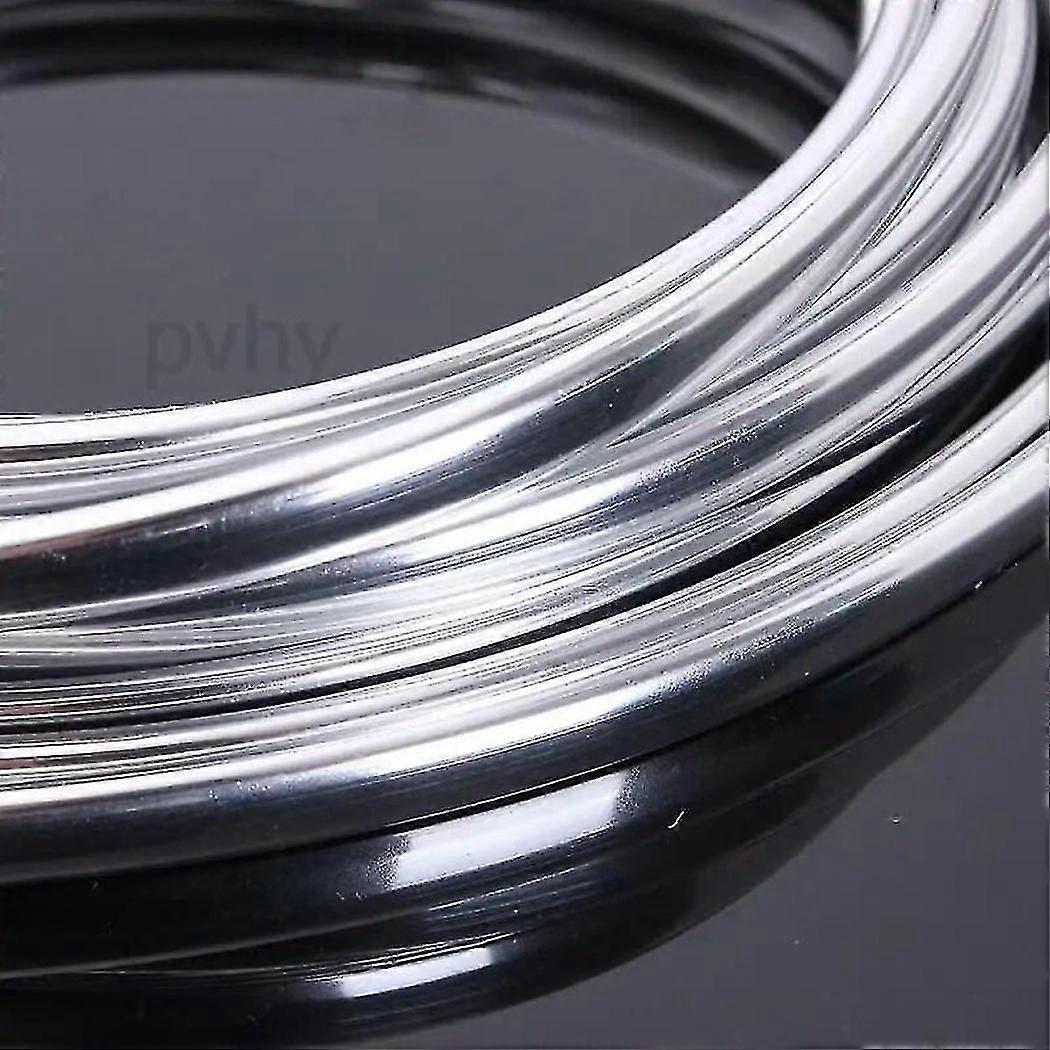 6m Car Door Chrome Moulding Trim Strip Edge Scratch Guard Protector ...