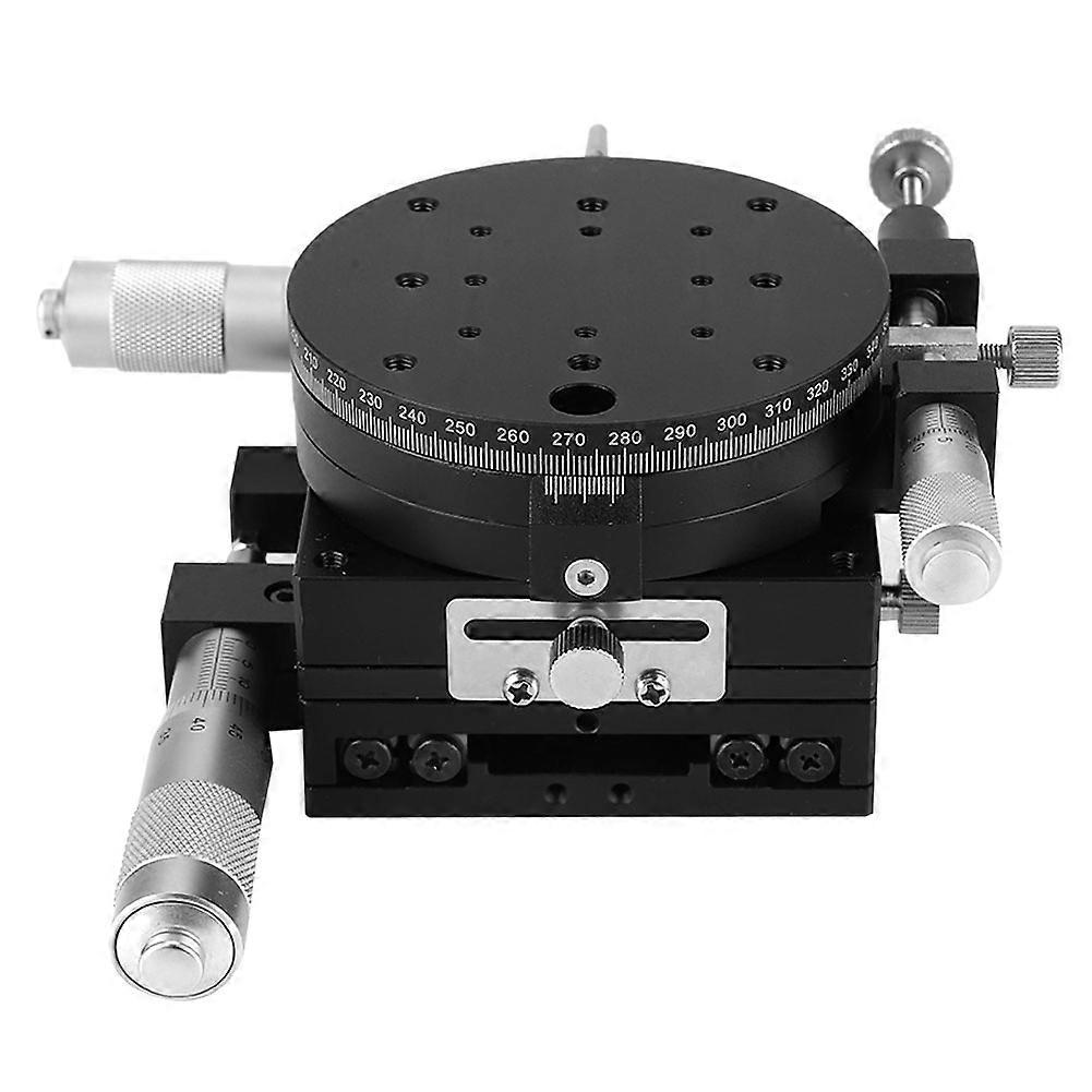 SEMXYR-80 XYR Manual Trimming Platform Linear Stage Fine Tuning Sliding ...
